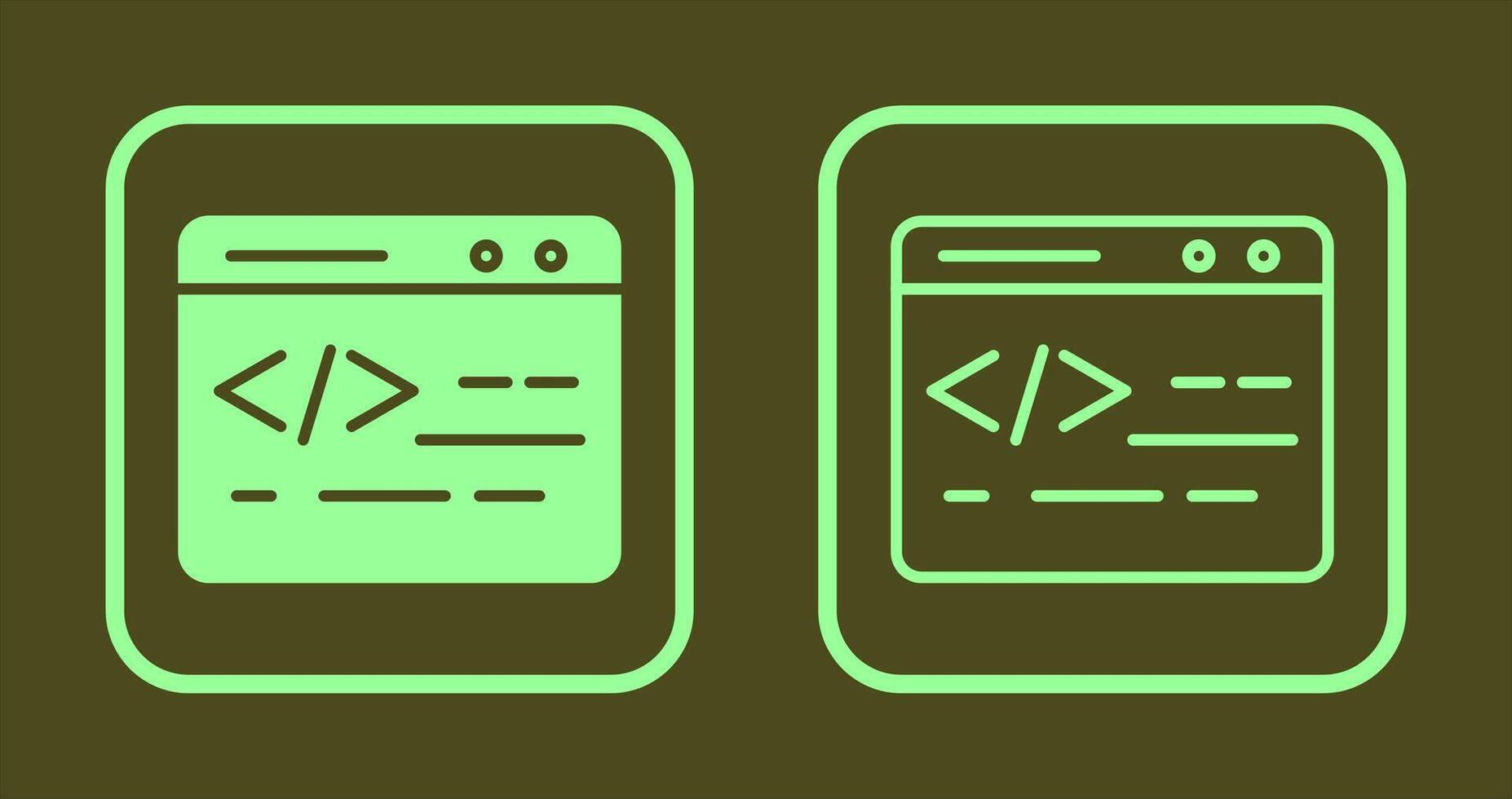 Web Coding Icon 42694074 Vector Art at Vecteezy