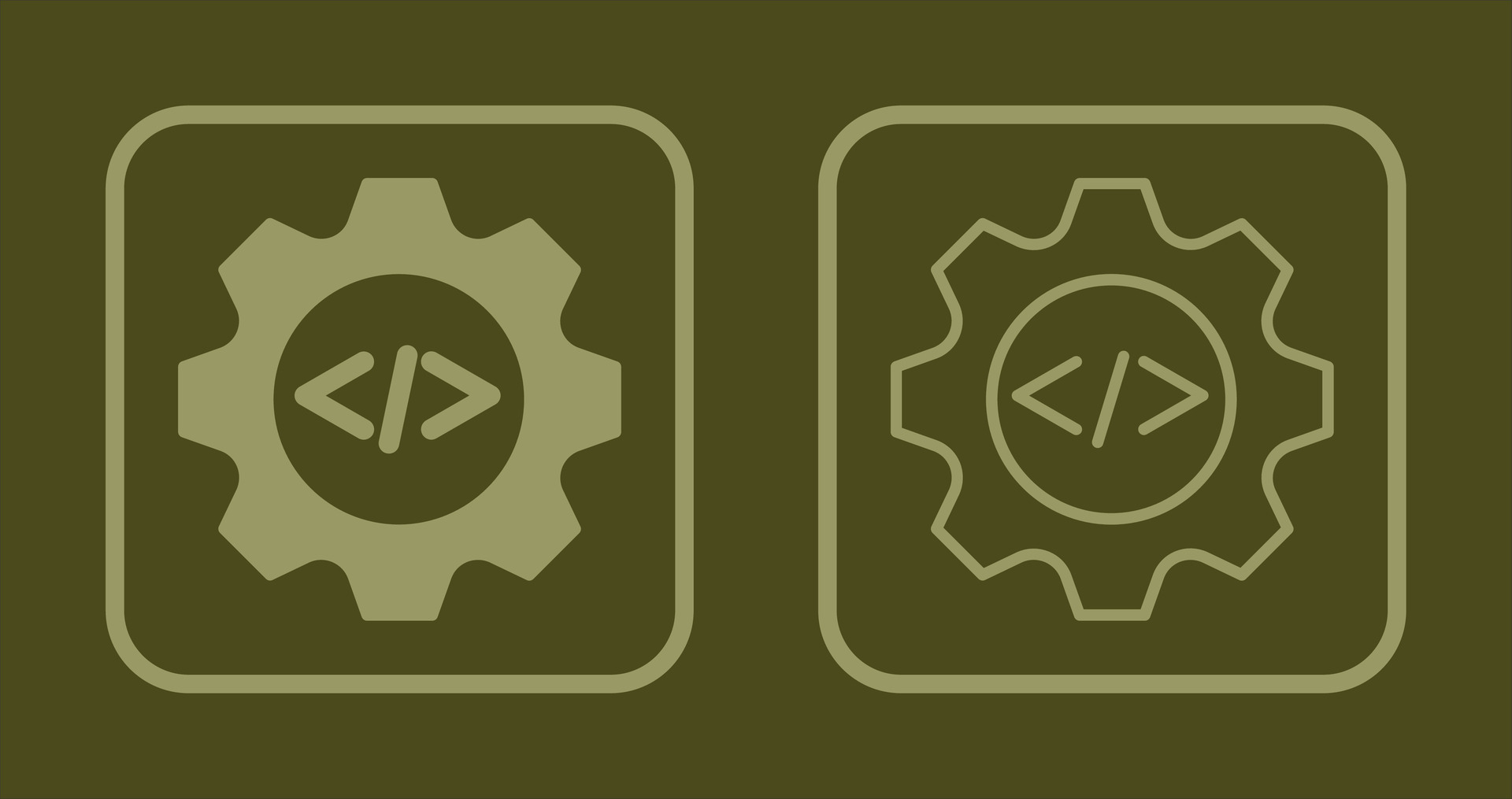 Coding Gear Icon 42694092 Vector Art at Vecteezy