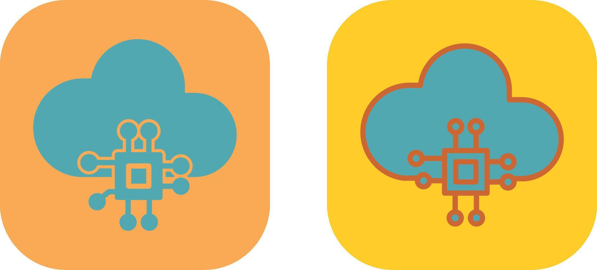 Cloud Computing Icon 42695999 Vector Art At Vecteezy