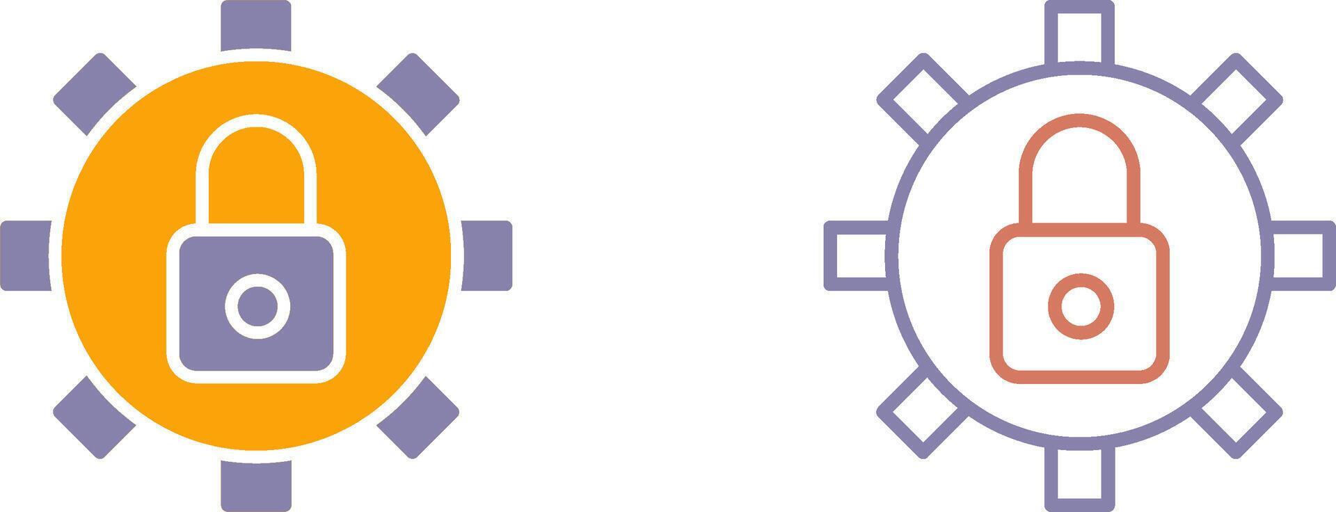 Security Settings Icon 42696950 Vector Art at Vecteezy