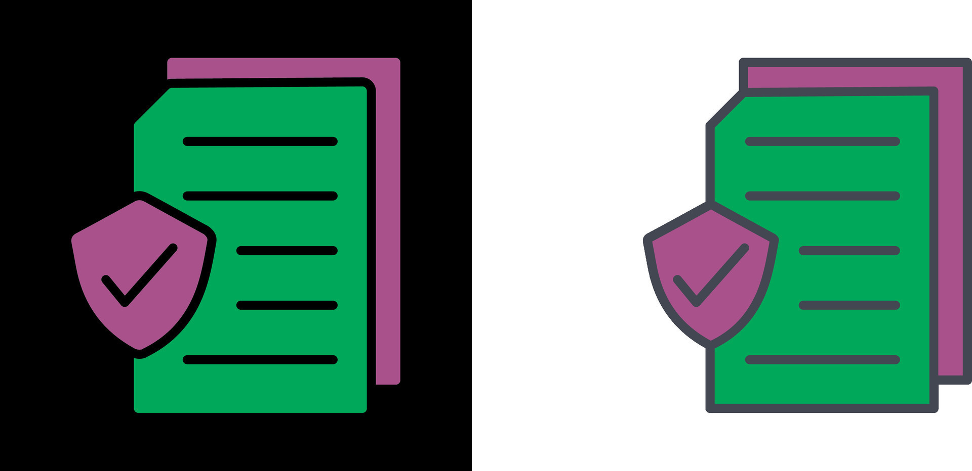 Secure Document Icon 42697191 Vector Art At Vecteezy