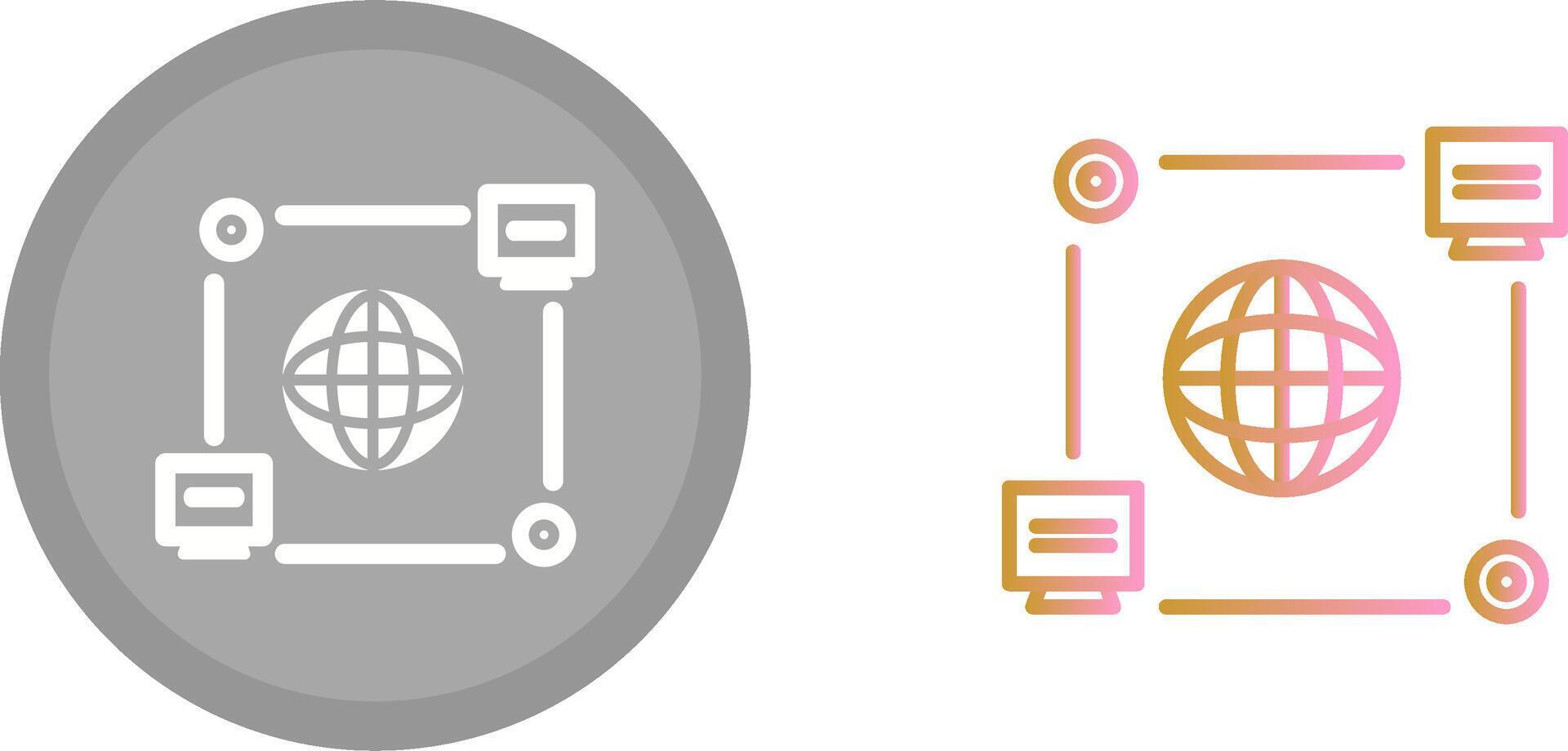 Computer Connection Icon 42698486 Vector Art at Vecteezy