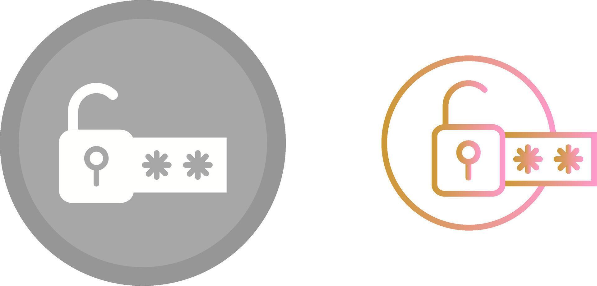 Passcode Lock Icon 42698690 Vector Art at Vecteezy