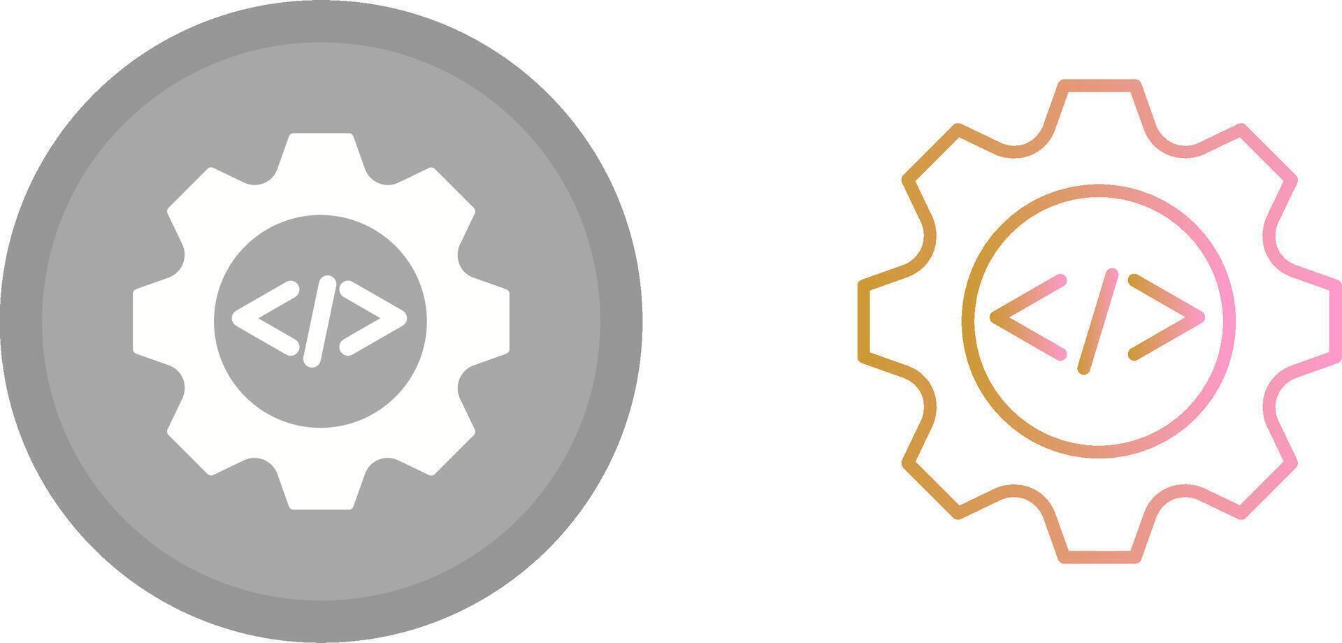 Coding Gear Icon 42699139 Vector Art at Vecteezy