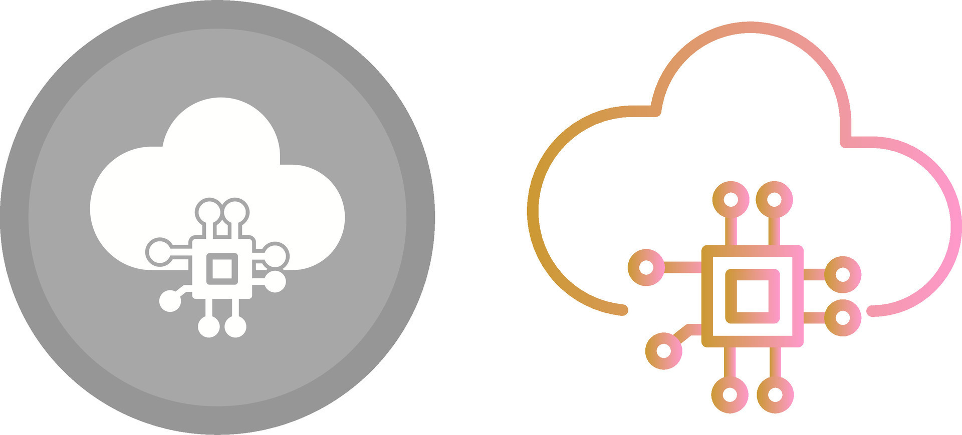 Cloud Computing Icon 42699294 Vector Art at Vecteezy