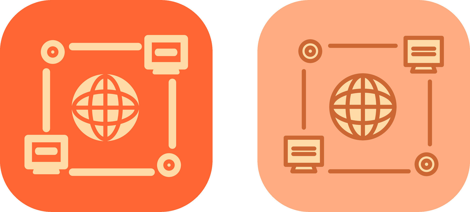 Computer Connection Icon 42700667 Vector Art at Vecteezy