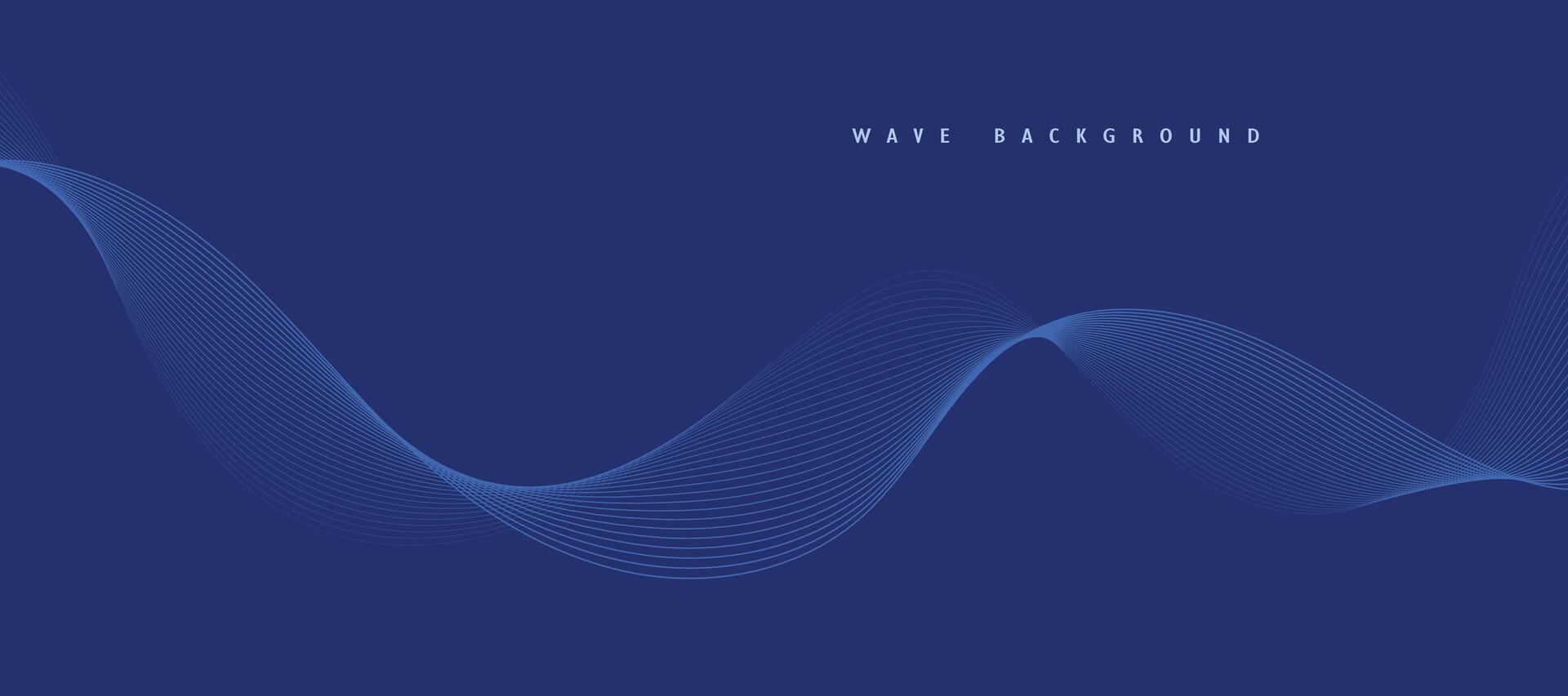 resumen antecedentes con azul ondulado líneas. azul ola antecedentes ...