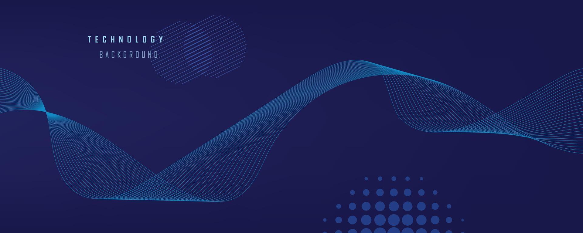 resumen antecedentes con azul ondulado líneas. azul ola antecedentes ...