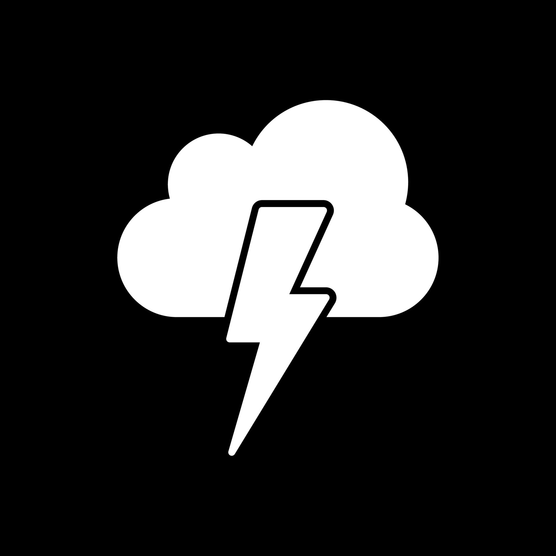 Lightning Glyph Inverted Icon 42707738 Vector Art at Vecteezy Lightning Glyph Inverted Icon 42707738 Vector Art at Vecteezy