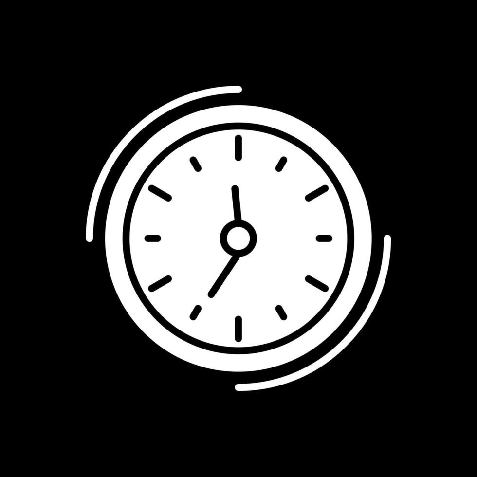 Clock Glyph Inverted Icon 42710951 Vector Art at Vecteezy Clock Glyph Inverted Icon 42710951 Vector Art at Vecteezy