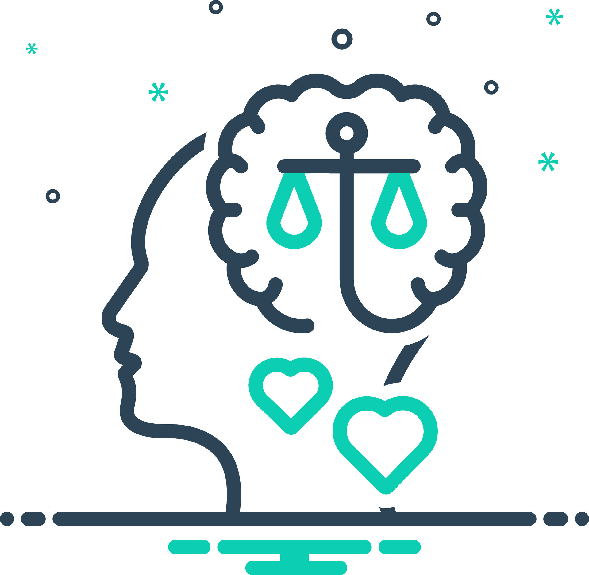 Mix Icon For Rationality 42723819 Vector Art At Vecteezy