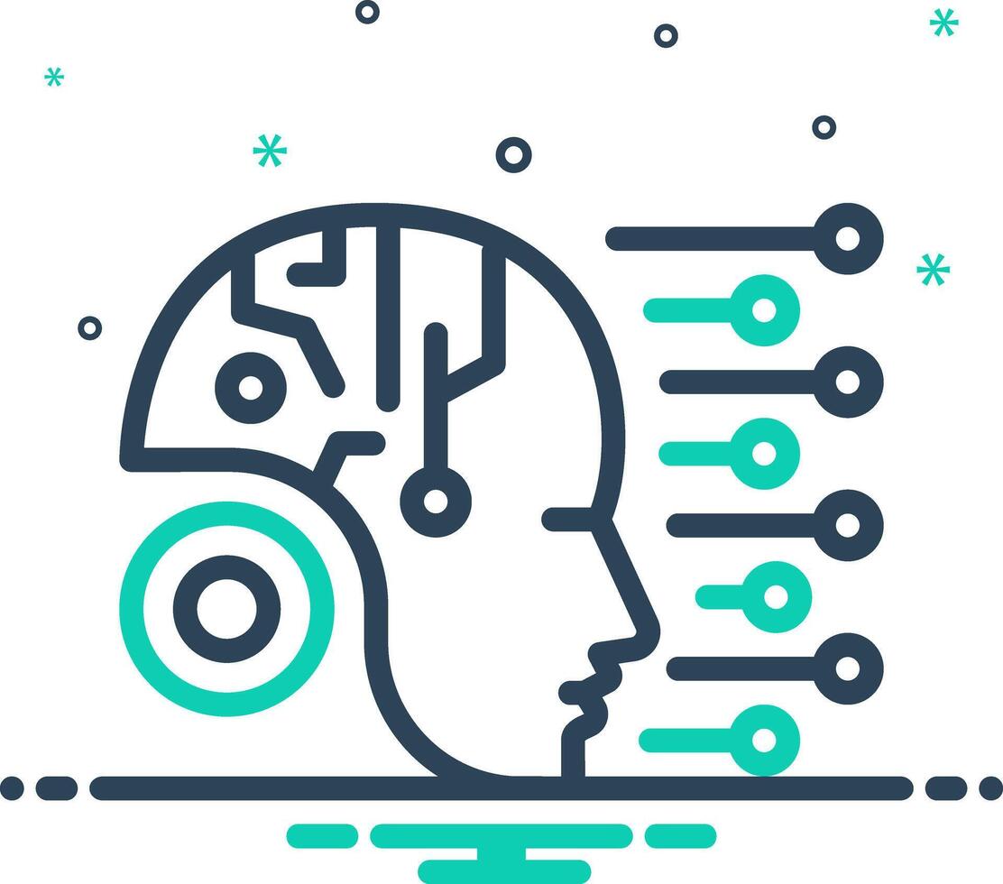 Mix icon for machine learning 42724001 Vector Art at Vecteezy