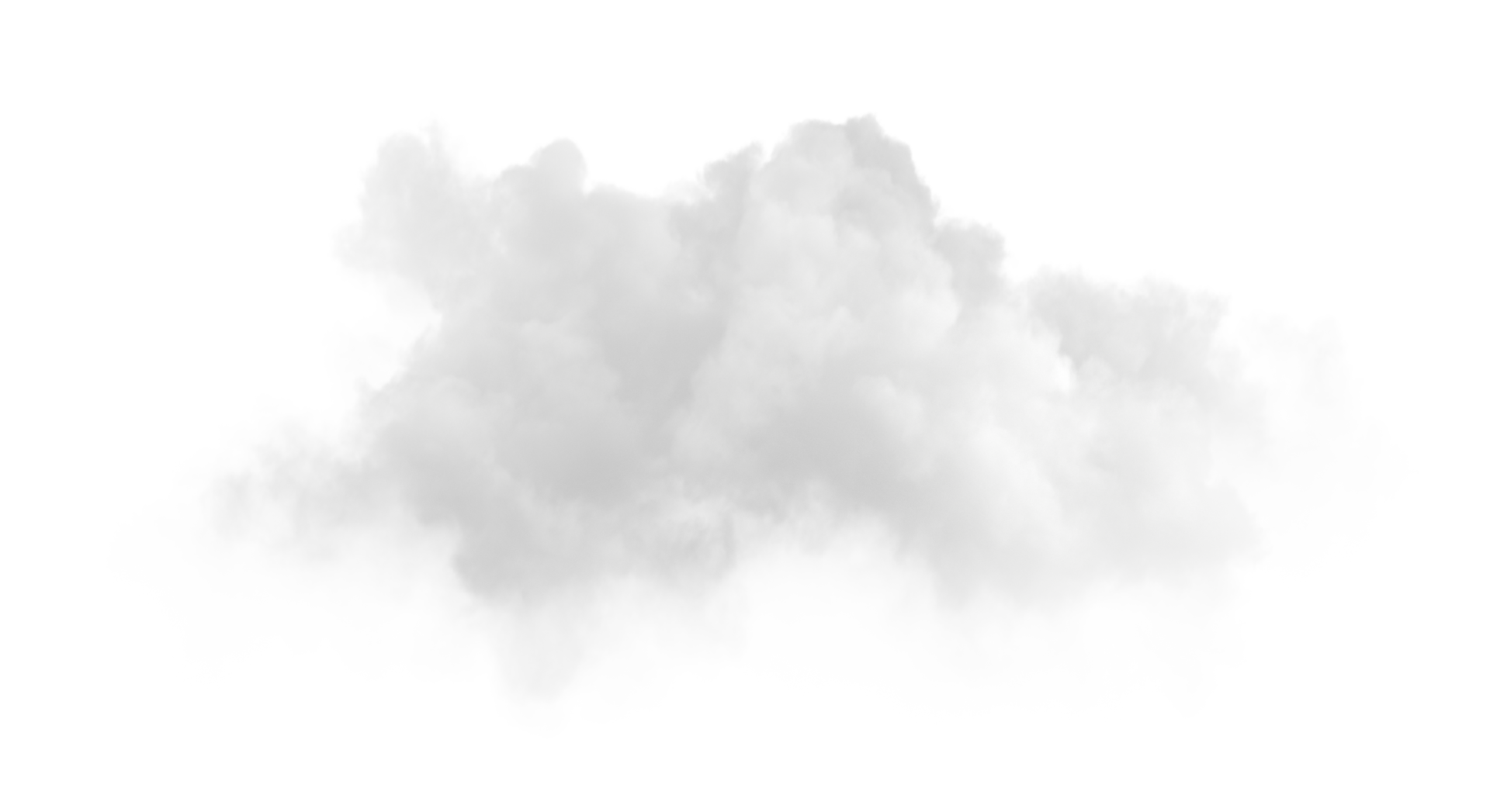 Soft White Fluffy Clouds Shape Floating Special Effect 3d Rendering