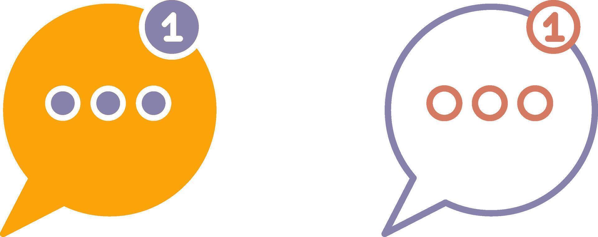 Message Bubbles Icon 42727431 Vector Art at Vecteezy