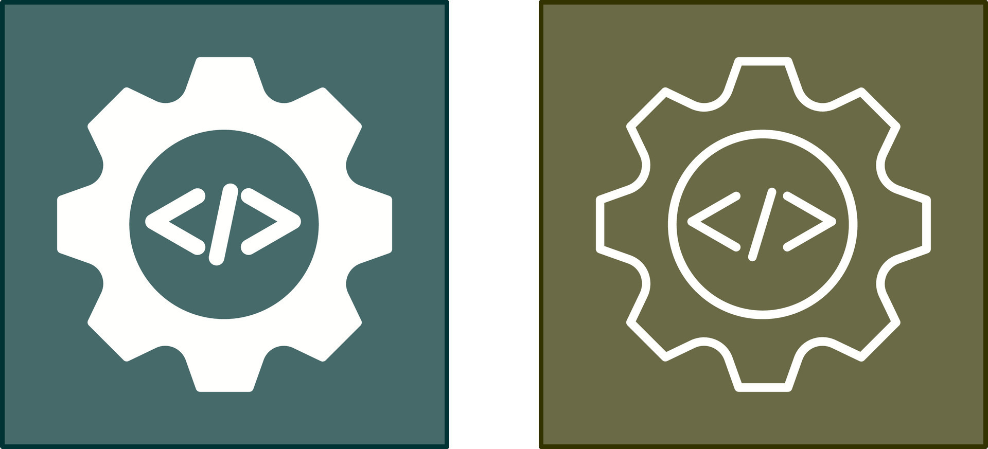 Coding Gear Icon 42727927 Vector Art at Vecteezy