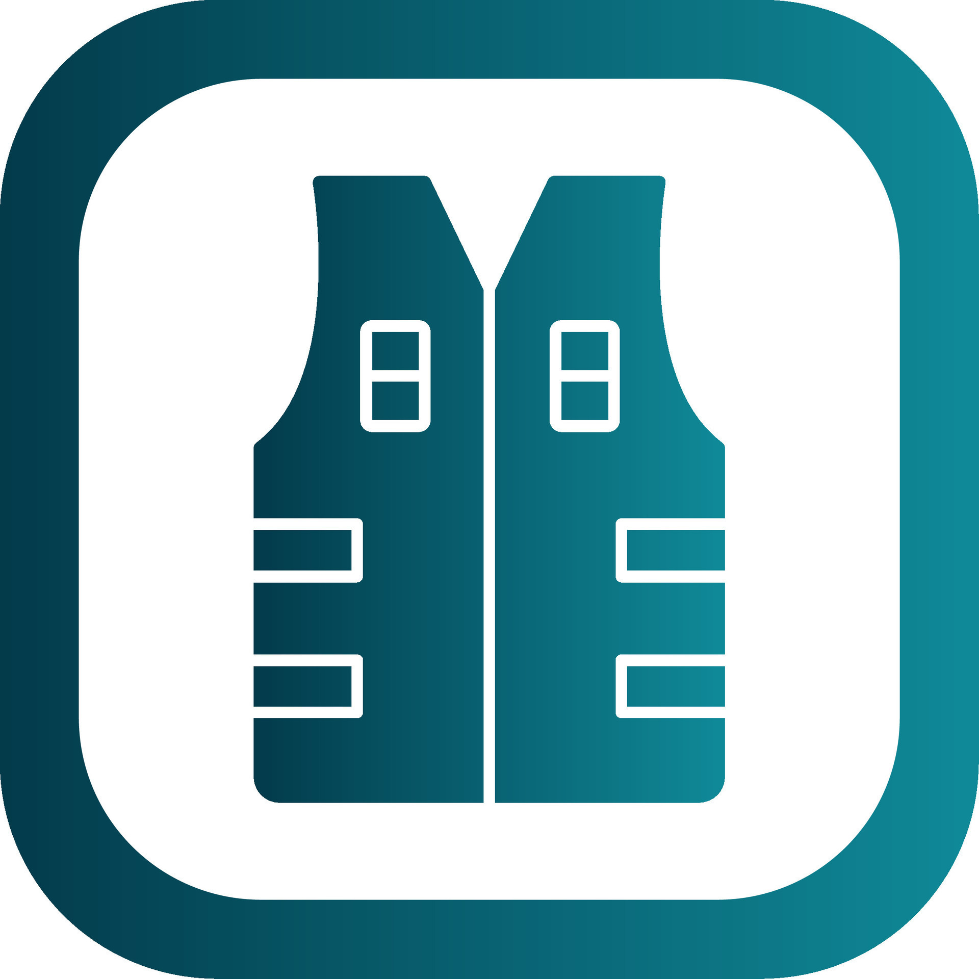 Bullet Proof Vest Glyph Gradient Round Corner Icon 42731825 Vector Art ... Bullet Proof Vest Glyph Gradient Round Corner Icon 42731825 Vector Art ...