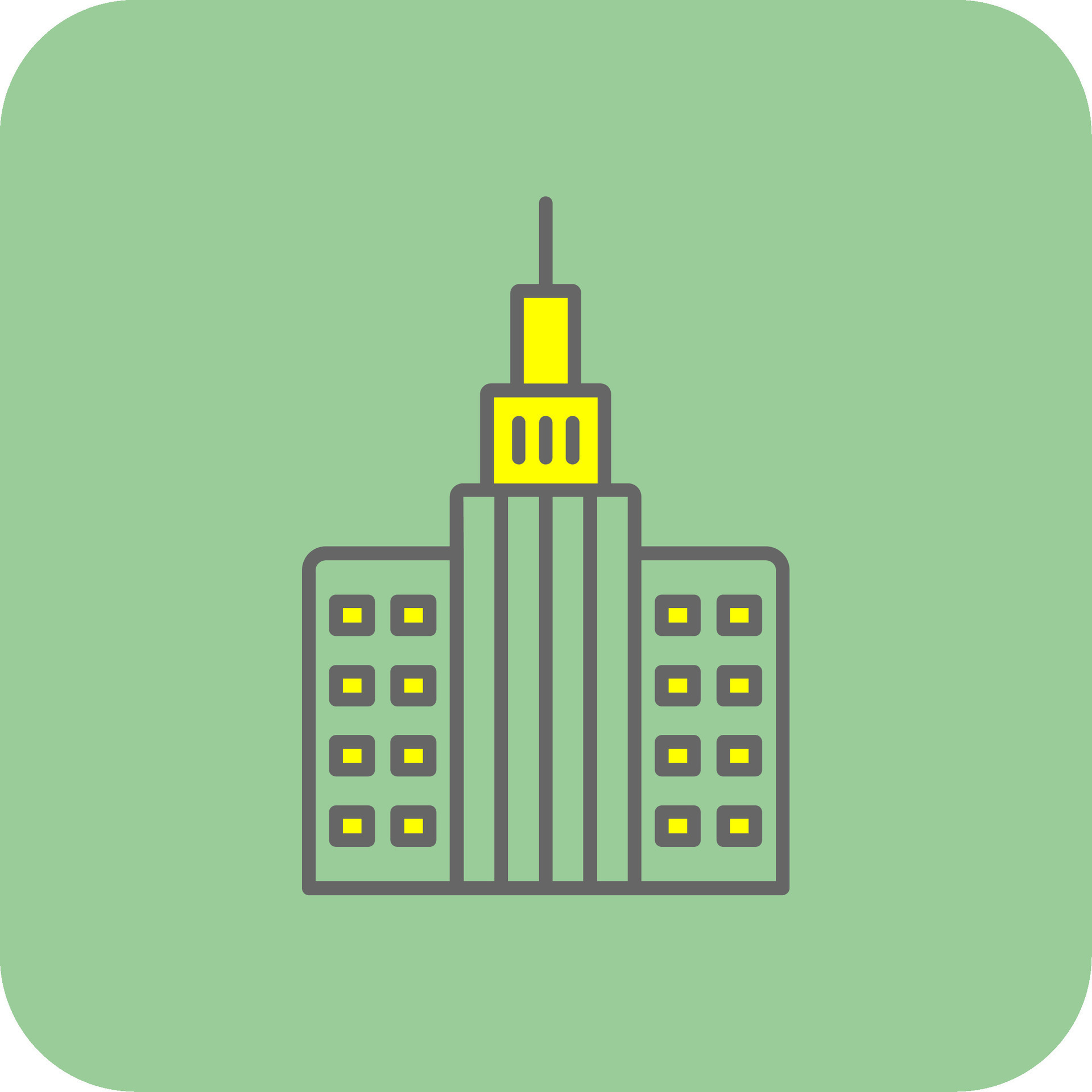 Skycraper Filled Yellow Icon 42734513 Vector Art at Vecteezy Skycraper Filled Yellow Icon 42734513 Vector Art at Vecteezy