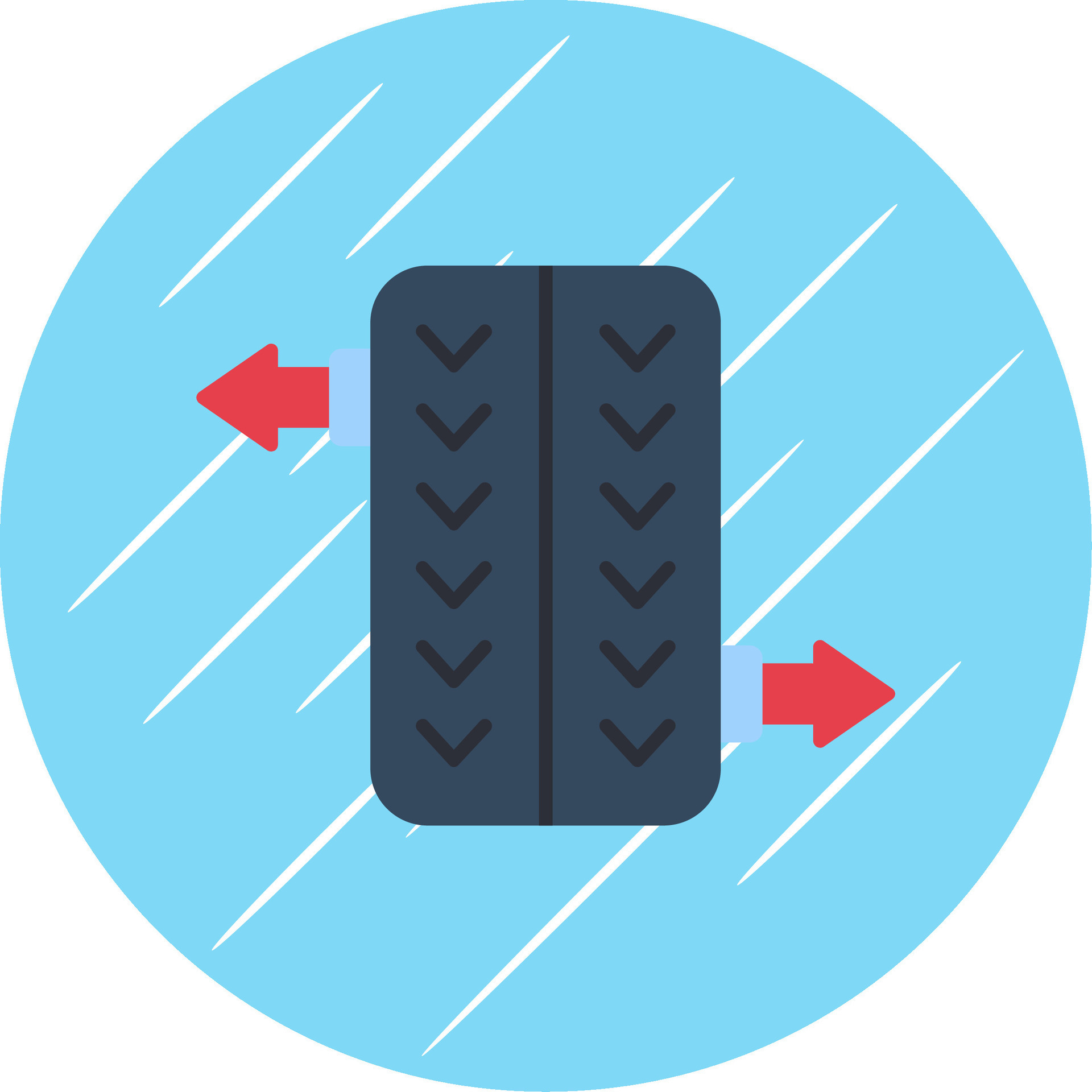 Wheel Alignment Flat Blue Circle Icon 42734836 Vector Art at Vecteezy