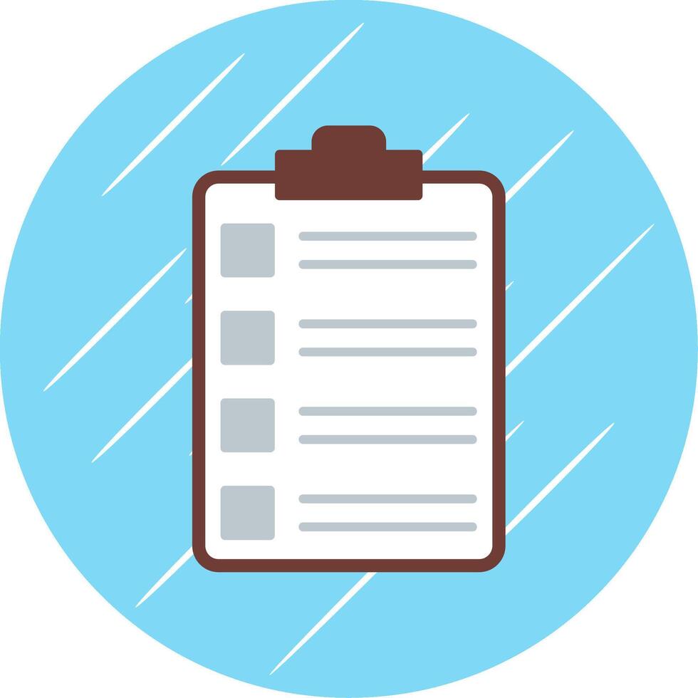 Tasks Flat Blue Circle Icon 42740153 Vector Art at Vecteezy