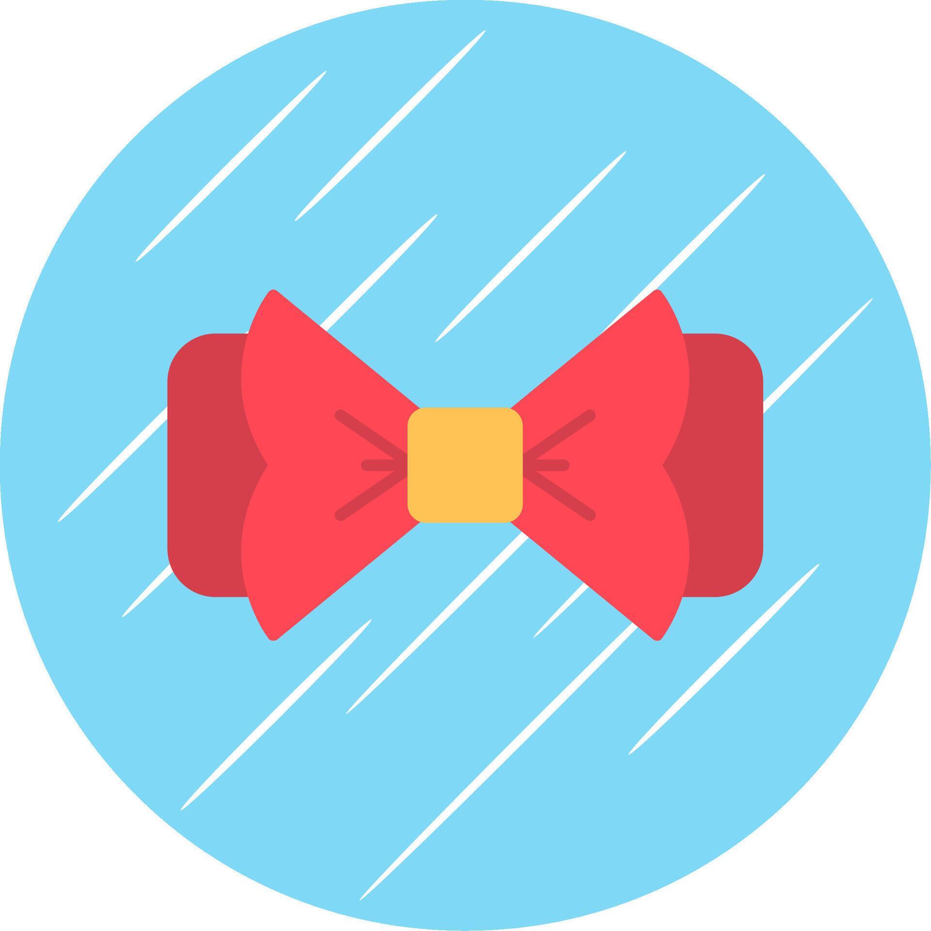 Bow Tie Flat Blue Circle Icon 42744390 Vector Art at Vecteezy