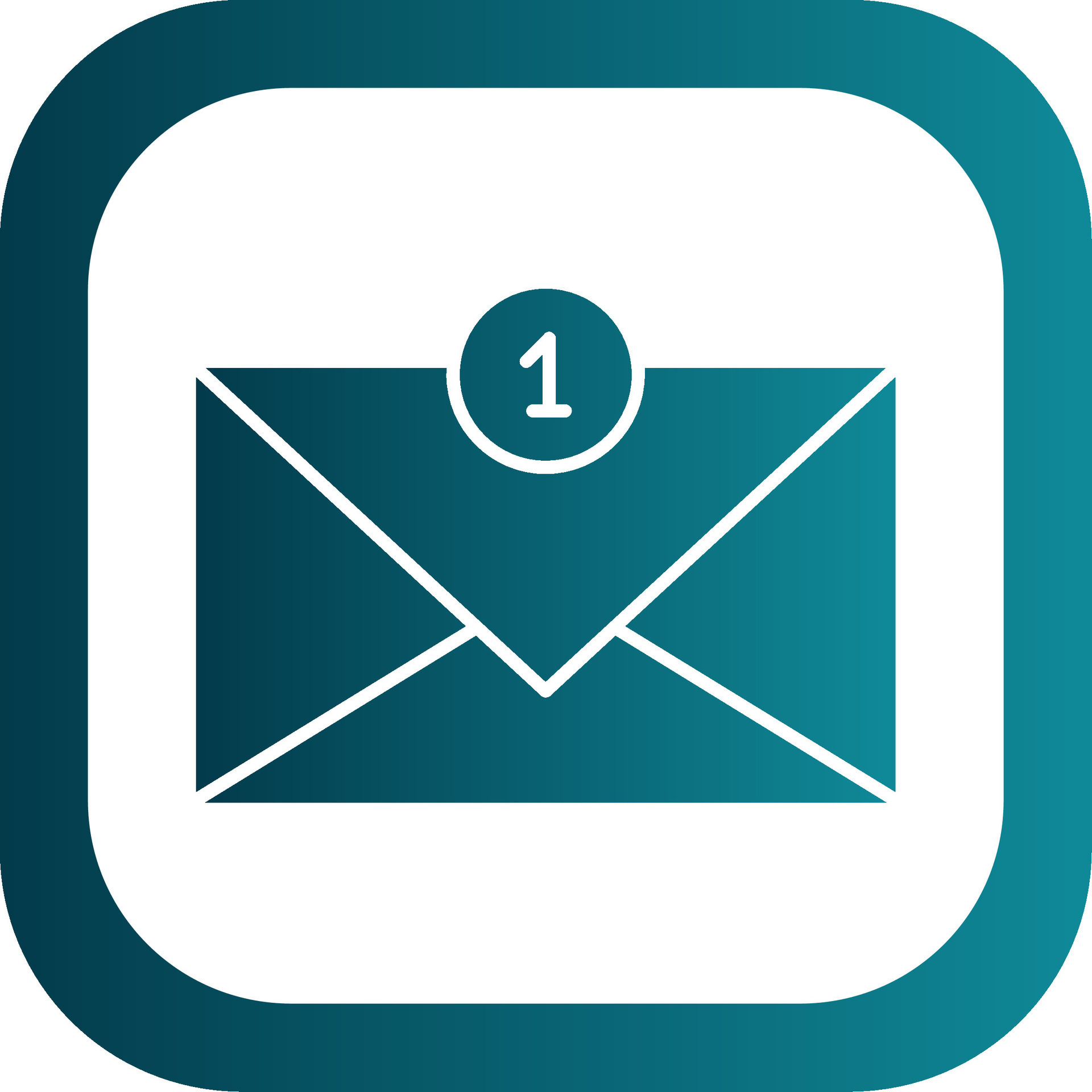 Inbox Glyph Gradient Round Corner Icon 42753414 Vector Art at Vecteezy Inbox Glyph Gradient Round Corner Icon 42753414 Vector Art at Vecteezy