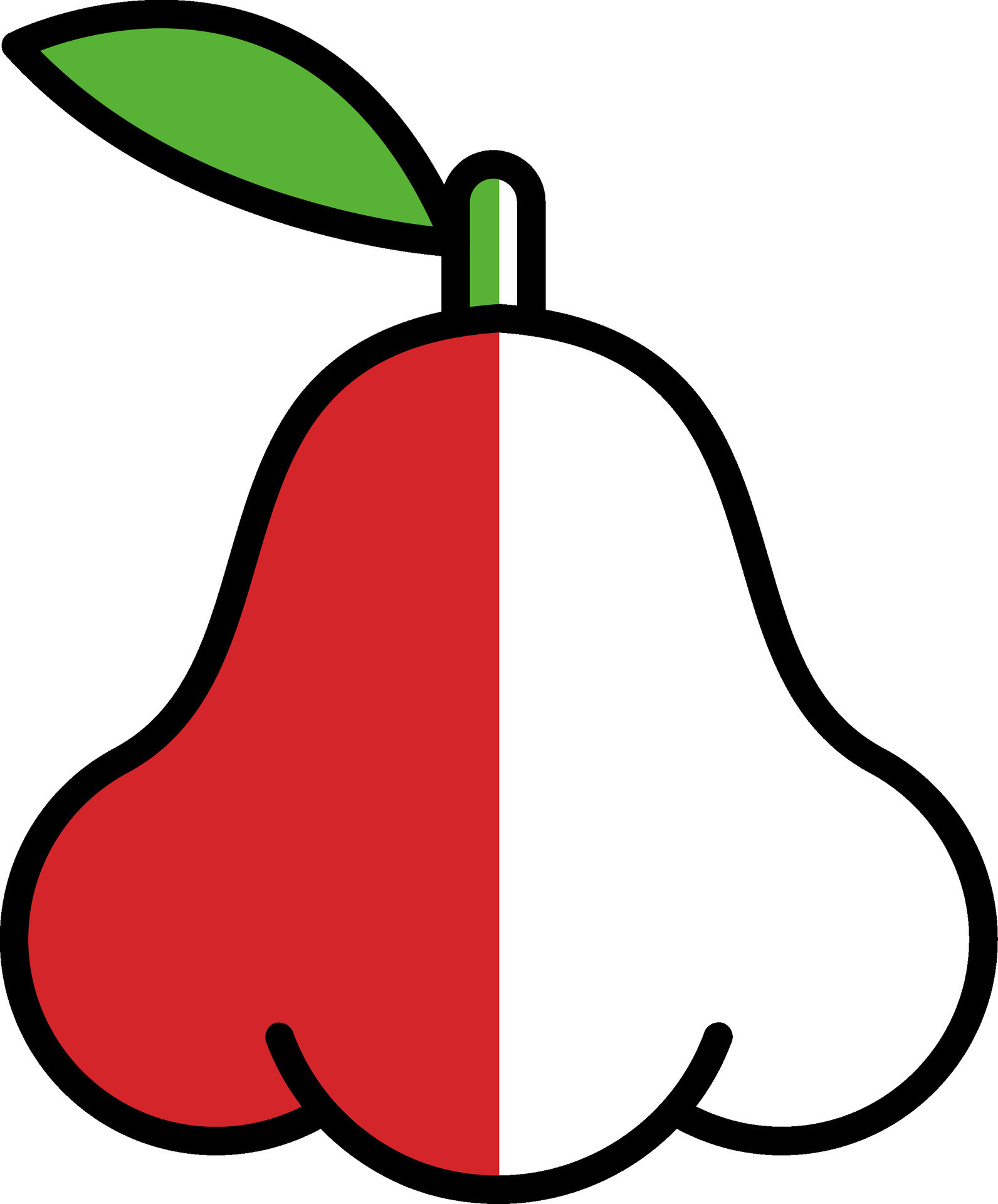 Java Apple Filled Half Cut Icon 42755252 Vector Art at Vecteezy