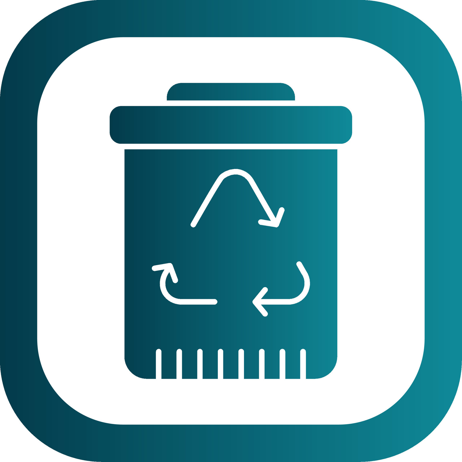 Recycling Glyph Gradient Round Corner Icon 42756372 Vector Art at Vecteezy Recycling Glyph Gradient Round Corner Icon 42756372 Vector Art at Vecteezy
