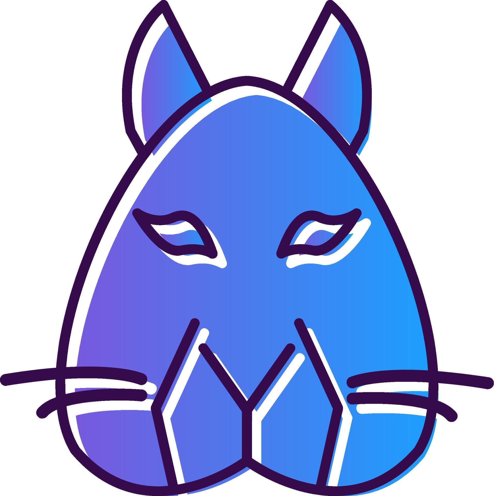 Squirrel Gradient Filled Icon 42758821 Vector Art at Vecteezy