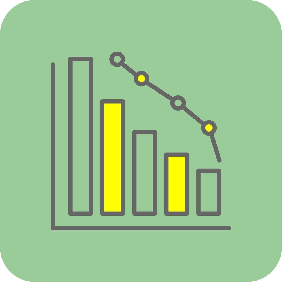 Decrease Filled Yellow Icon 42760334 Vector Art at Vecteezy