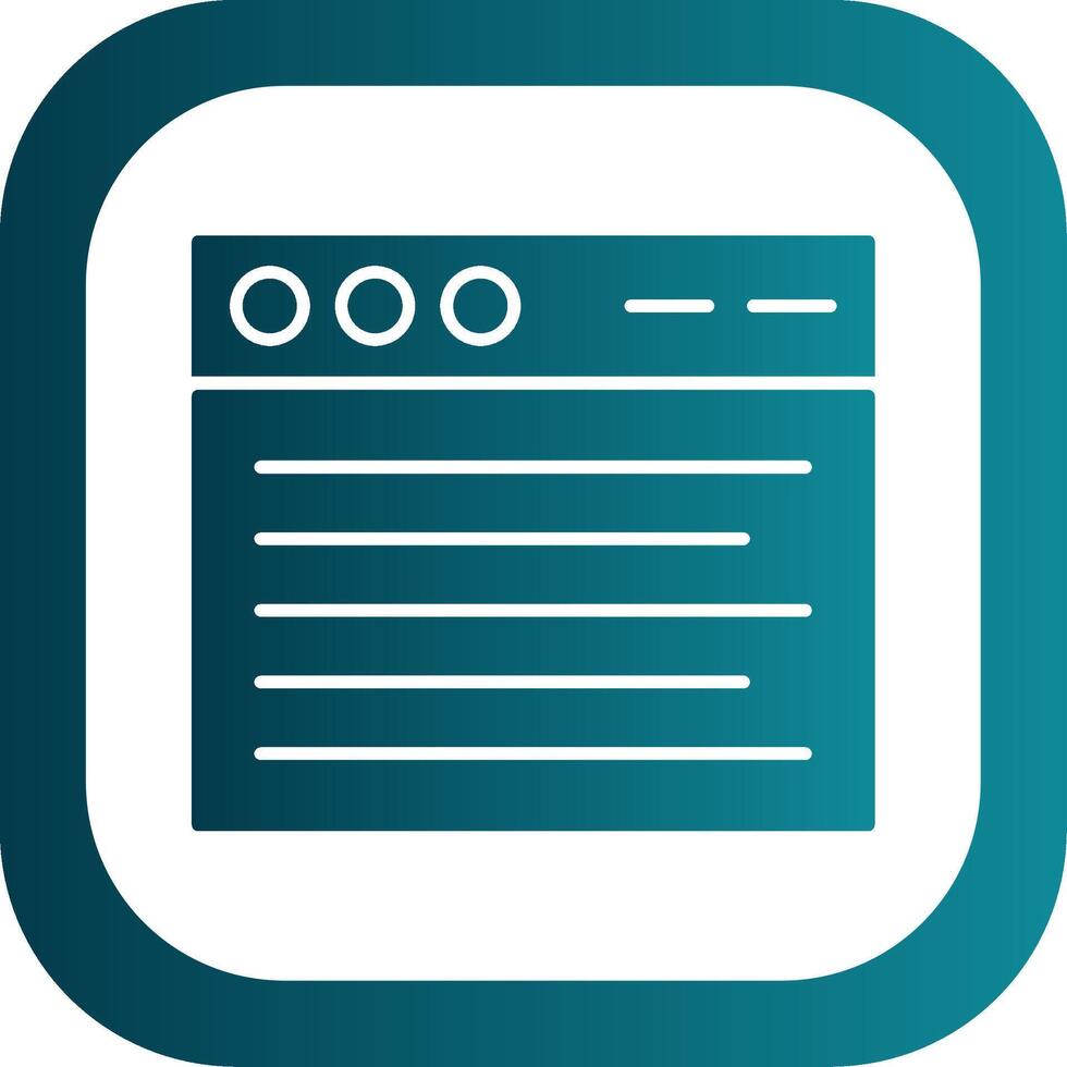 Browser Glyph Gradient Round Corner Icon 42769507 Vector Art at Vecteezy Browser Glyph Gradient Round Corner Icon 42769507 Vector Art at Vecteezy