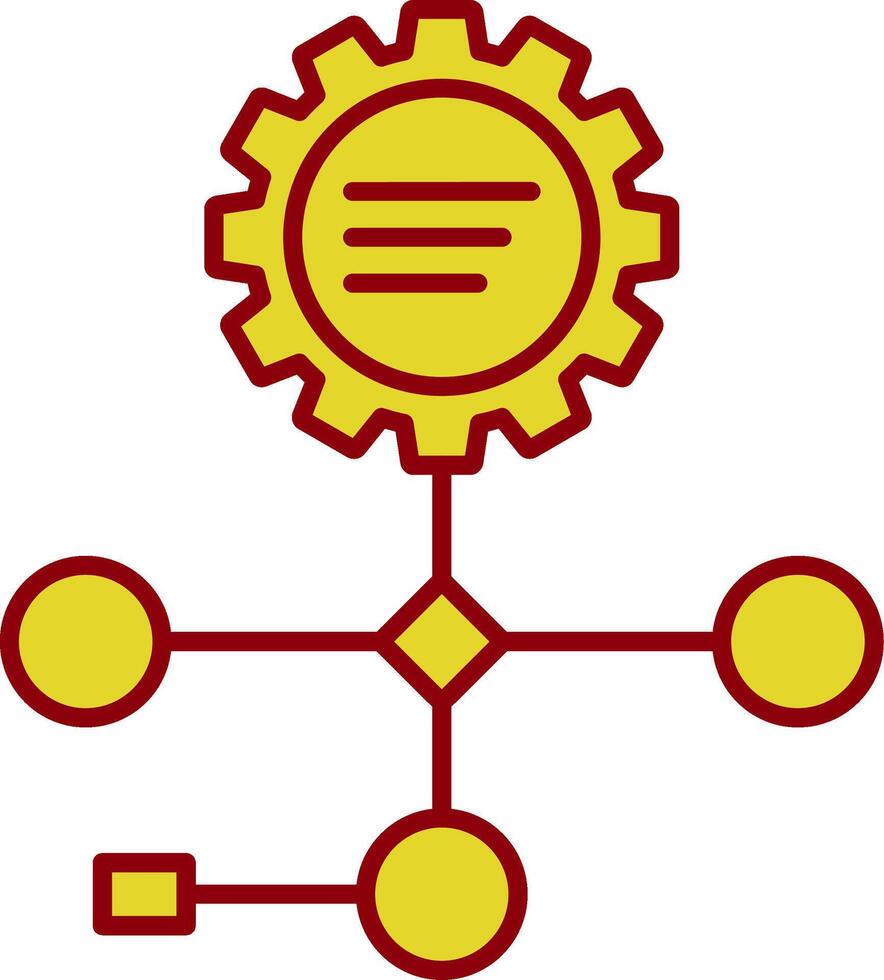 Workflow Line Two Color Icon 42775809 Vector Art at Vecteezy