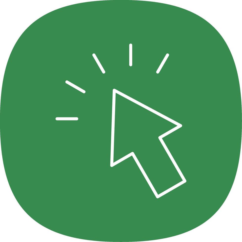 Mouse Cursor Line Curve Icon 42779326 Vector Art At Vecteezy
