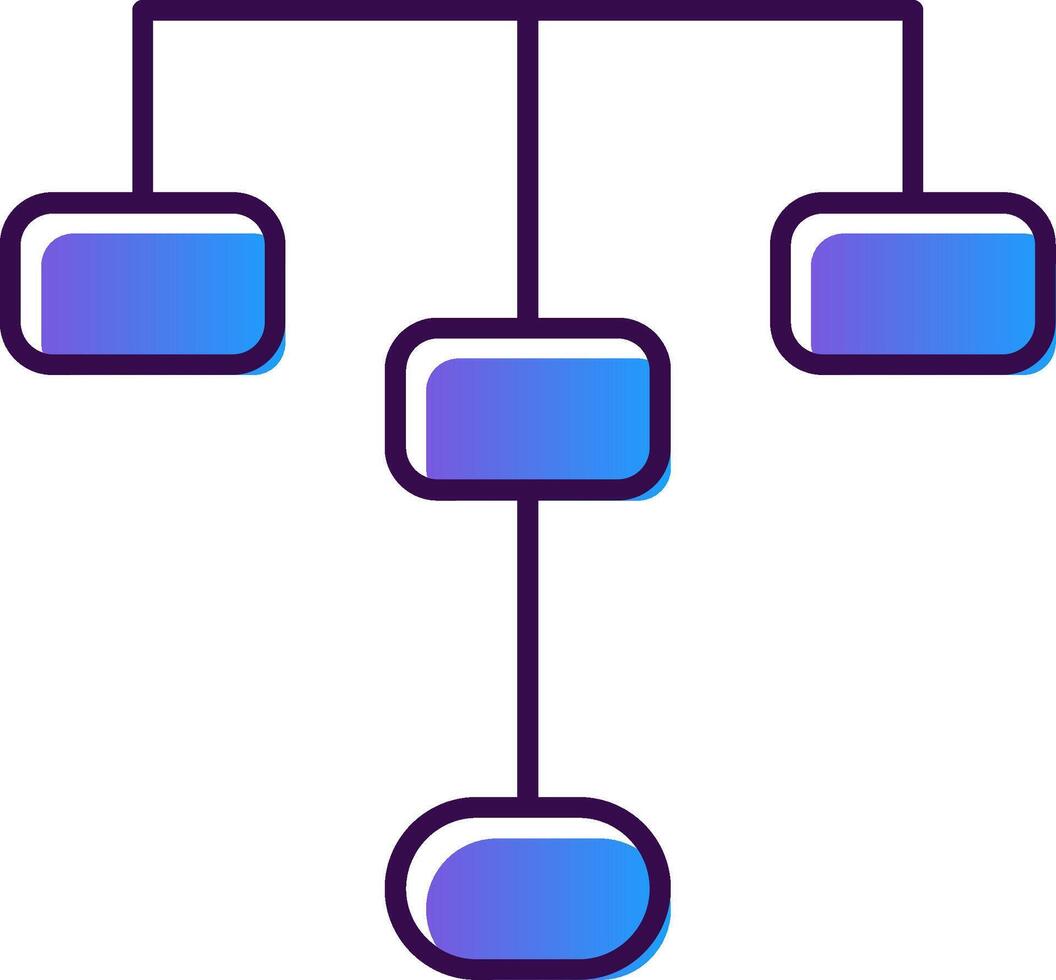 Hierarchical Structure Gradient Filled Icon 42781456 Vector Art at Vecteezy Hierarchical Structure Gradient Filled Icon 42781456 Vector Art at Vecteezy