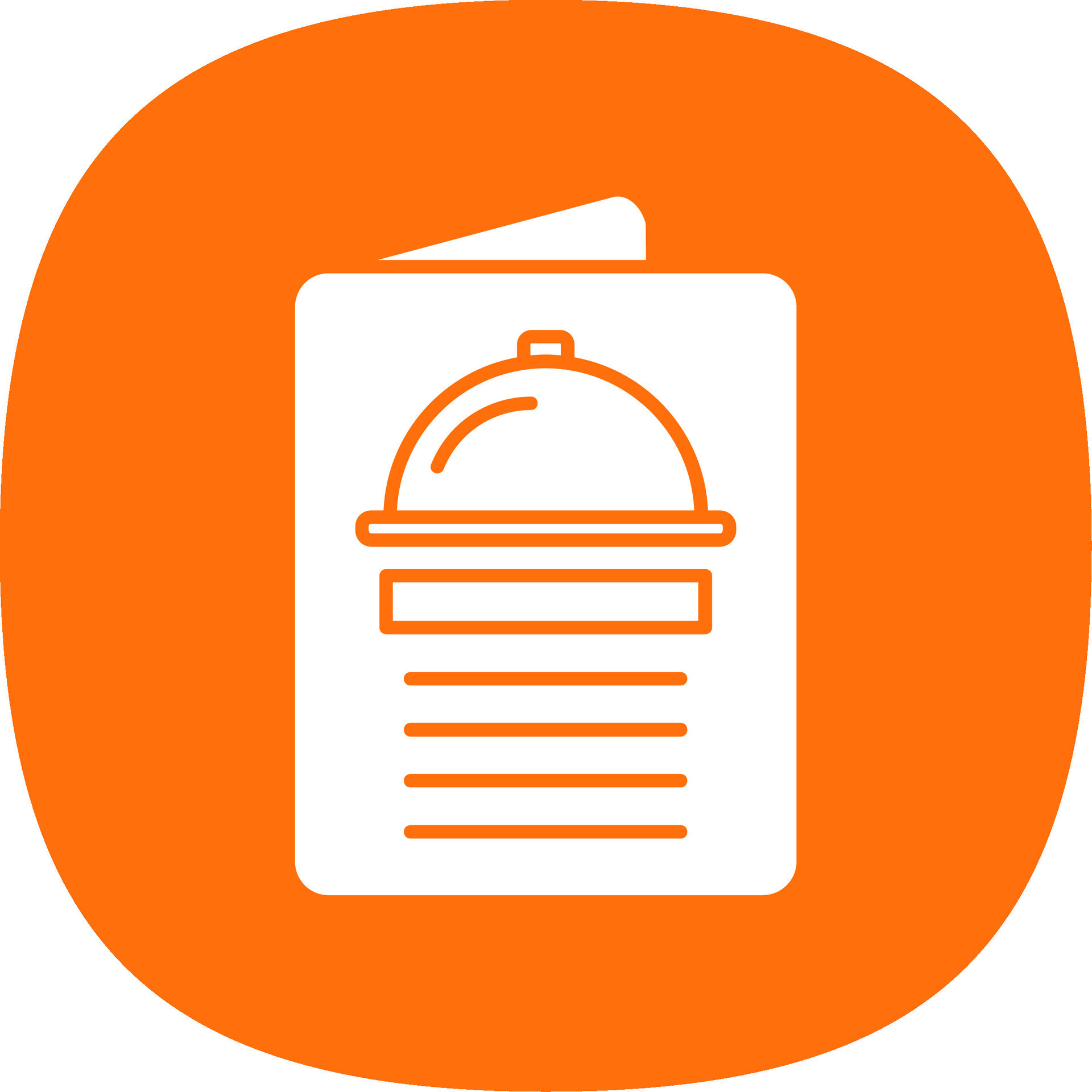 Menu Glyph Curve Icon 42785830 Vector Art at Vecteezy