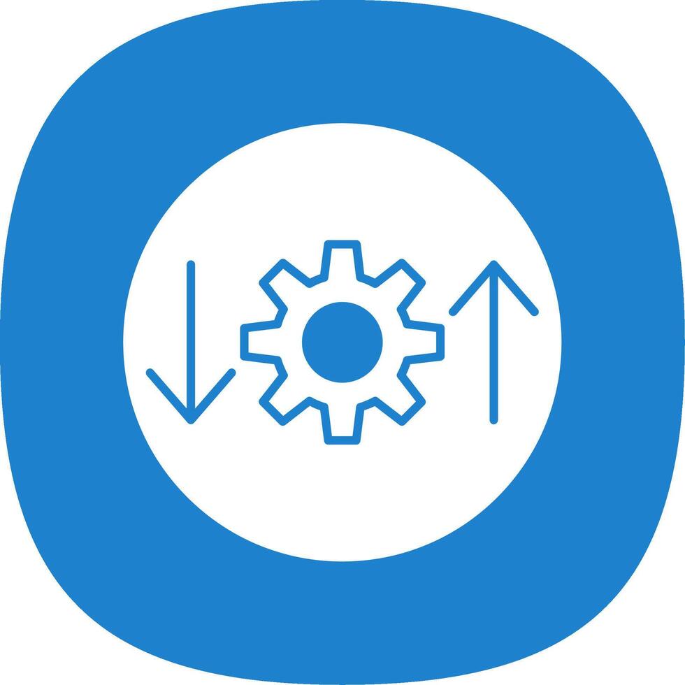 Process Glyph Curve Icon 42787735 Vector Art at Vecteezy