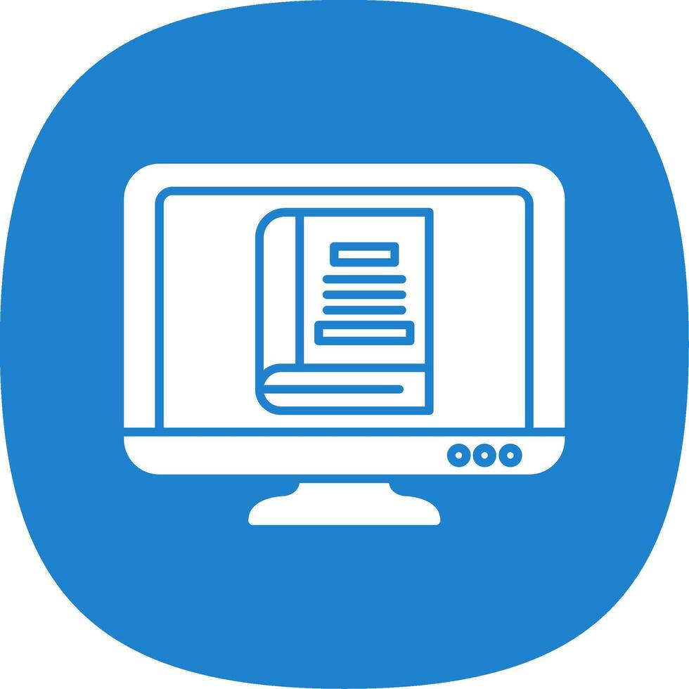 Learn Glyph Curve Icon 42787918 Vector Art at Vecteezy