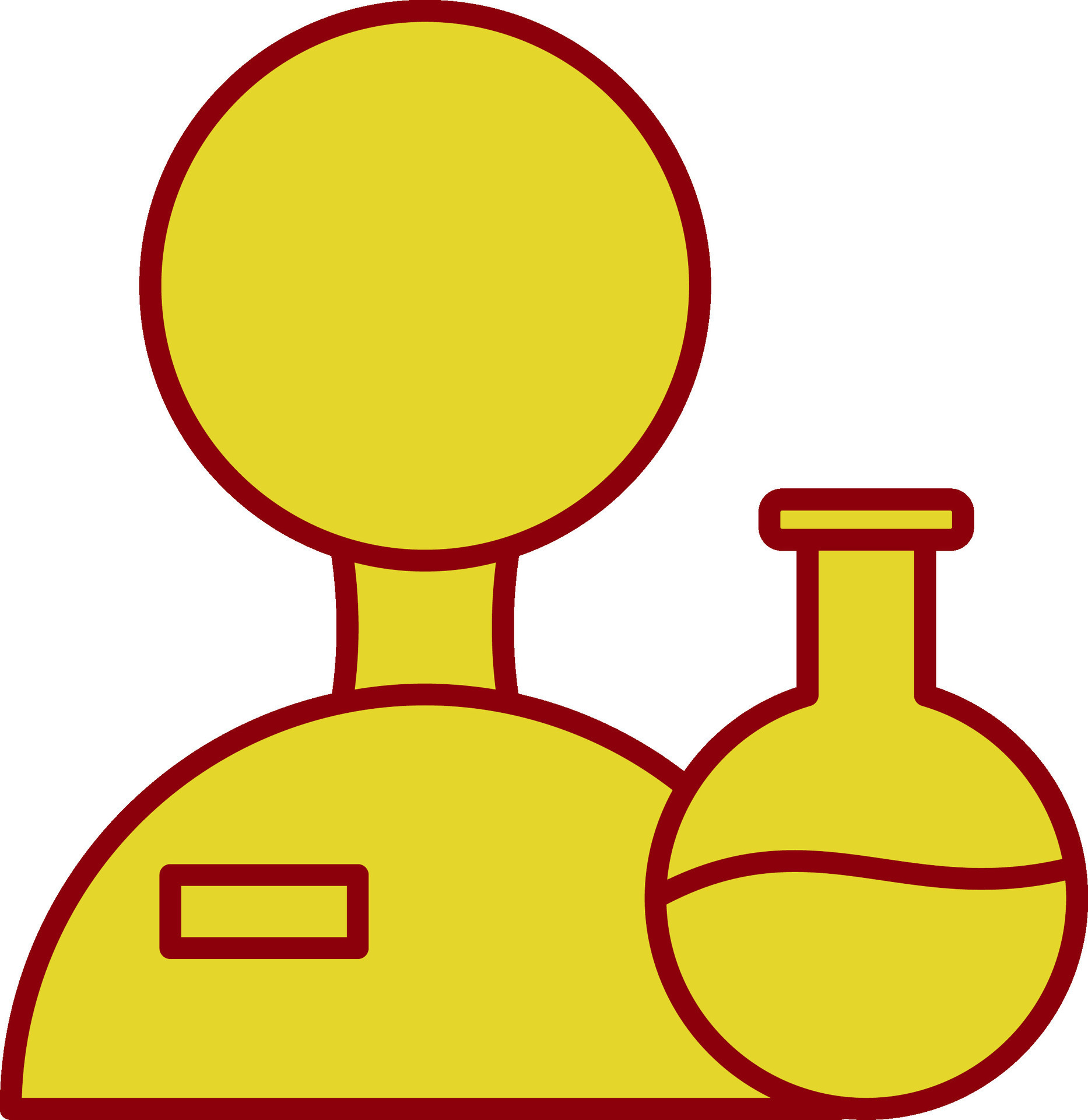 Scientist Line Circle Icon 42790912 Vector Art At Vecteezy