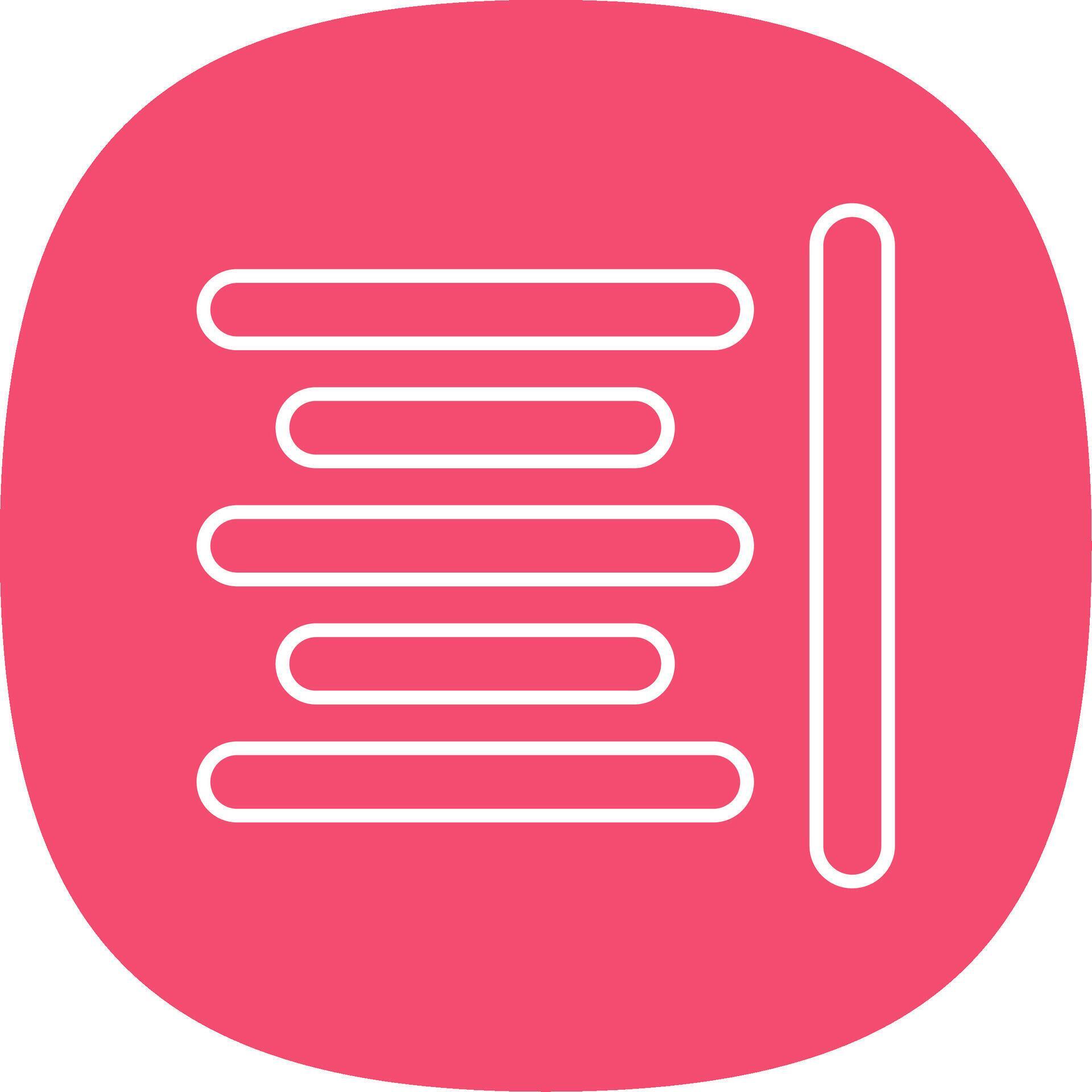 Horizontal Align Line Curve Icon 42791011 Vector Art At Vecteezy