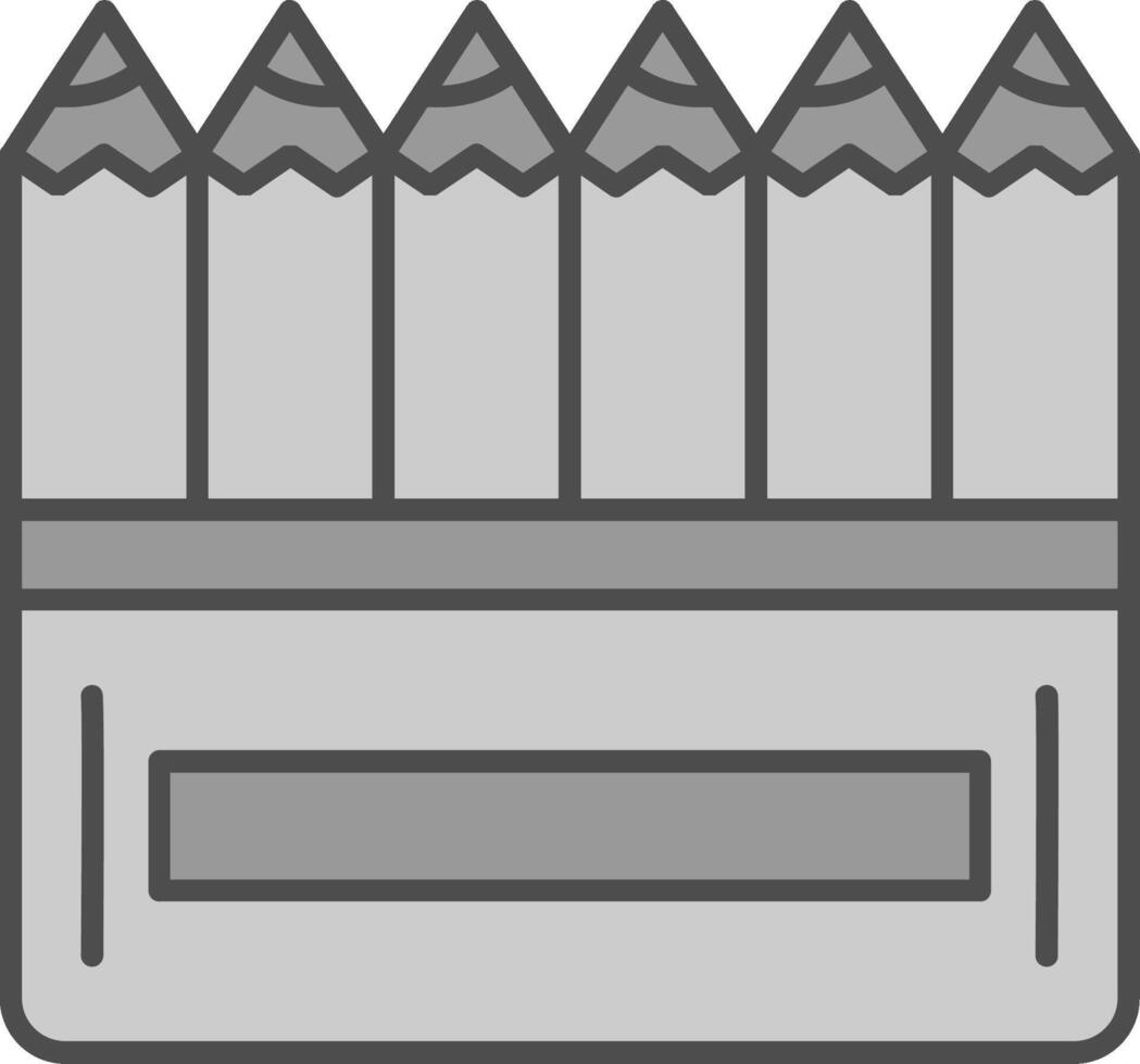 Color Pencil Line Two Color Icon 42793368 Vector Art at Vecteezy