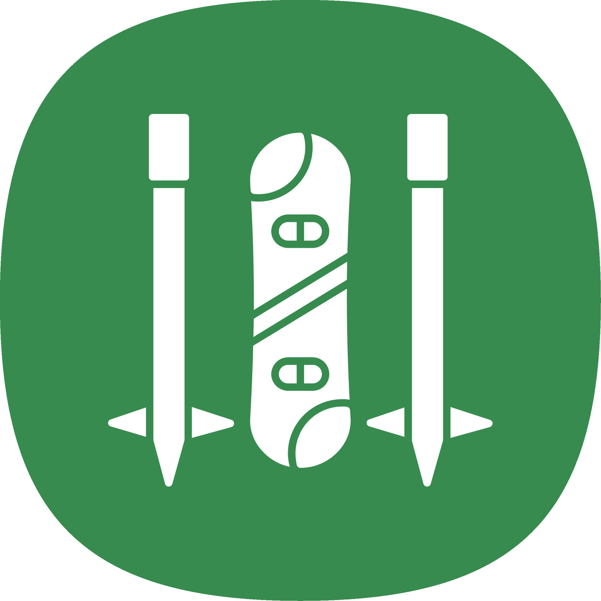 Snowboard Glyph Curve Icon 42800823 Vector Art at Vecteezy