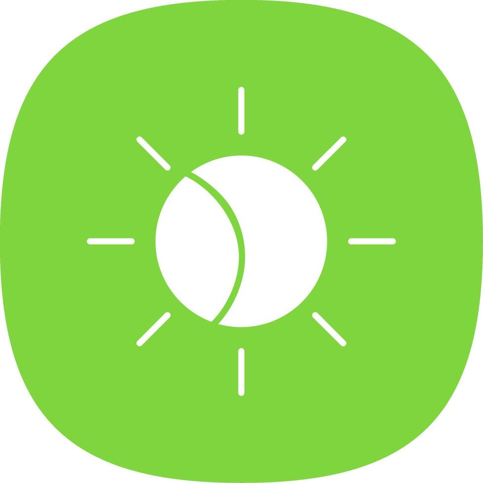 Eclipse Glyph Curve Icon 42802571 Vector Art at Vecteezy