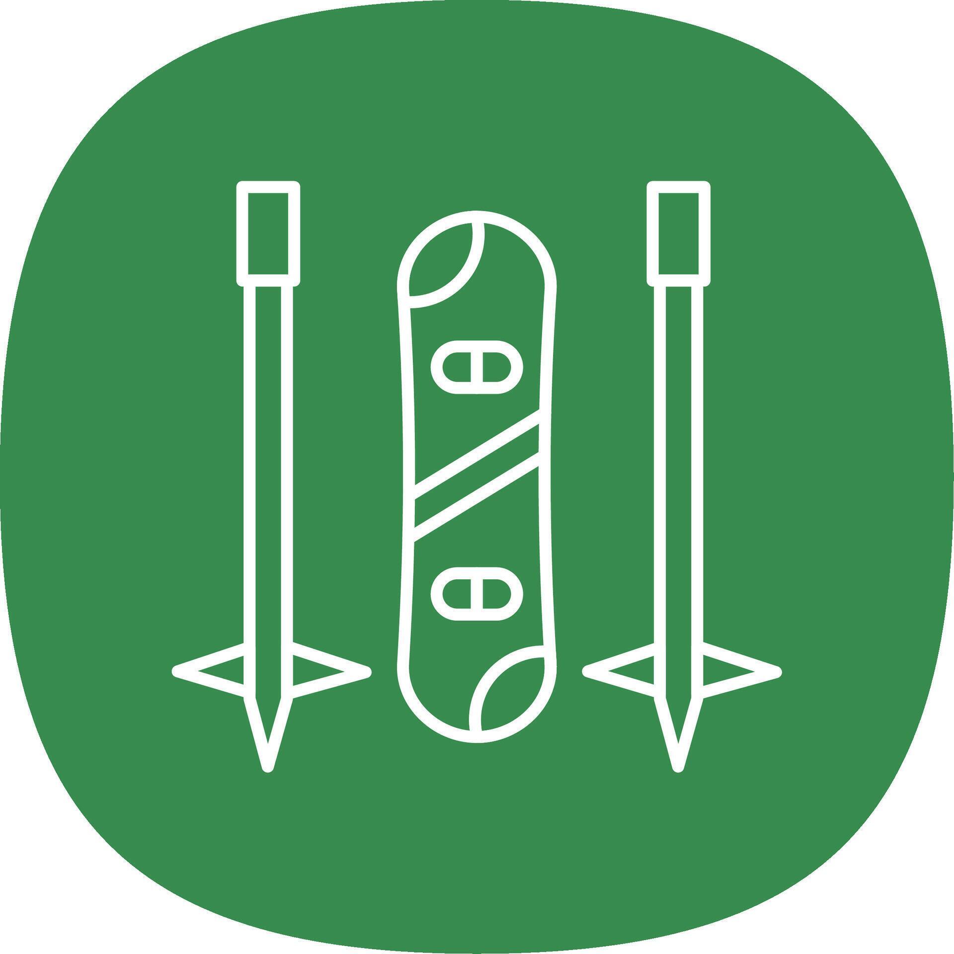 Snowboard Line Curve Icon 42804039 Vector Art at Vecteezy