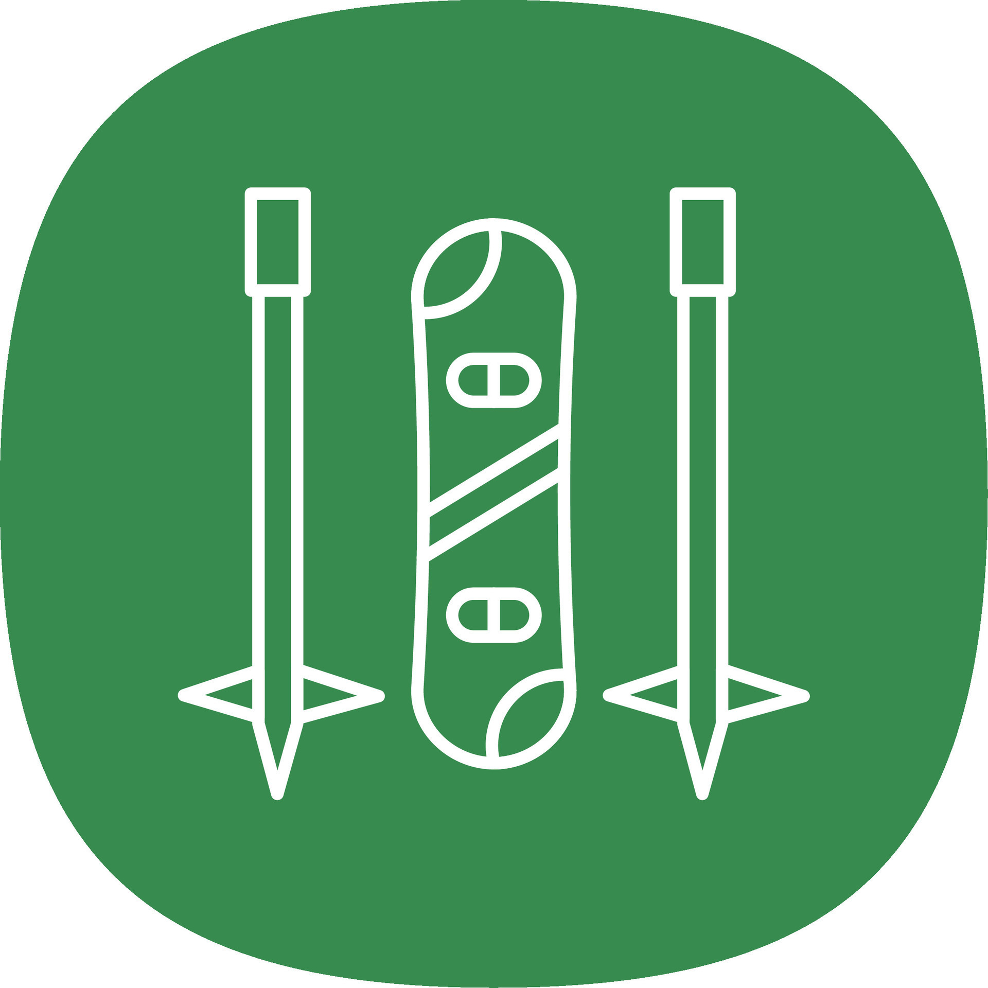 Snowboard Line Curve Icon 42804039 Vector Art at Vecteezy