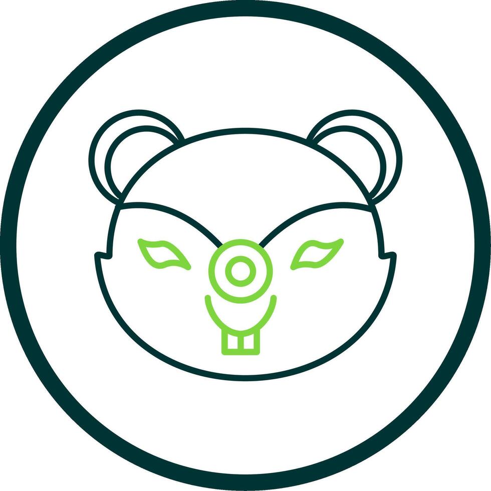 Squirrel Line Circle Icon 42804409 Vector Art At Vecteezy