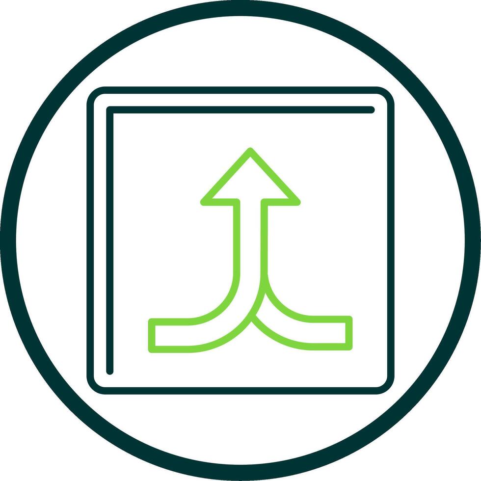 Split Line Circle Icon 42805127 Vector Art At Vecteezy