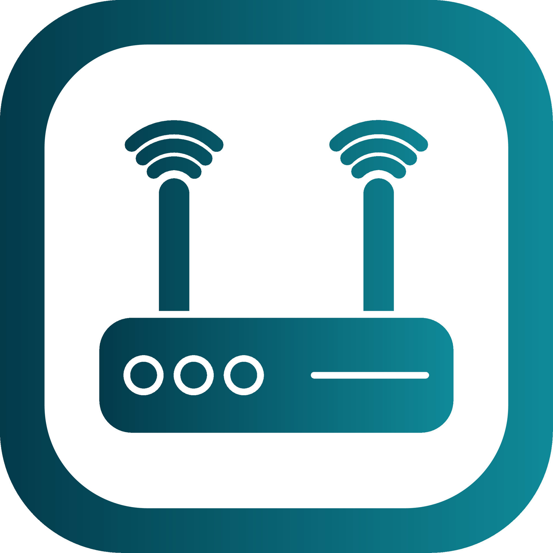 Modem Glyph Gradient Round Corner Icon 42807701 Vector Art at Vecteezy Modem Glyph Gradient Round Corner Icon 42807701 Vector Art at Vecteezy