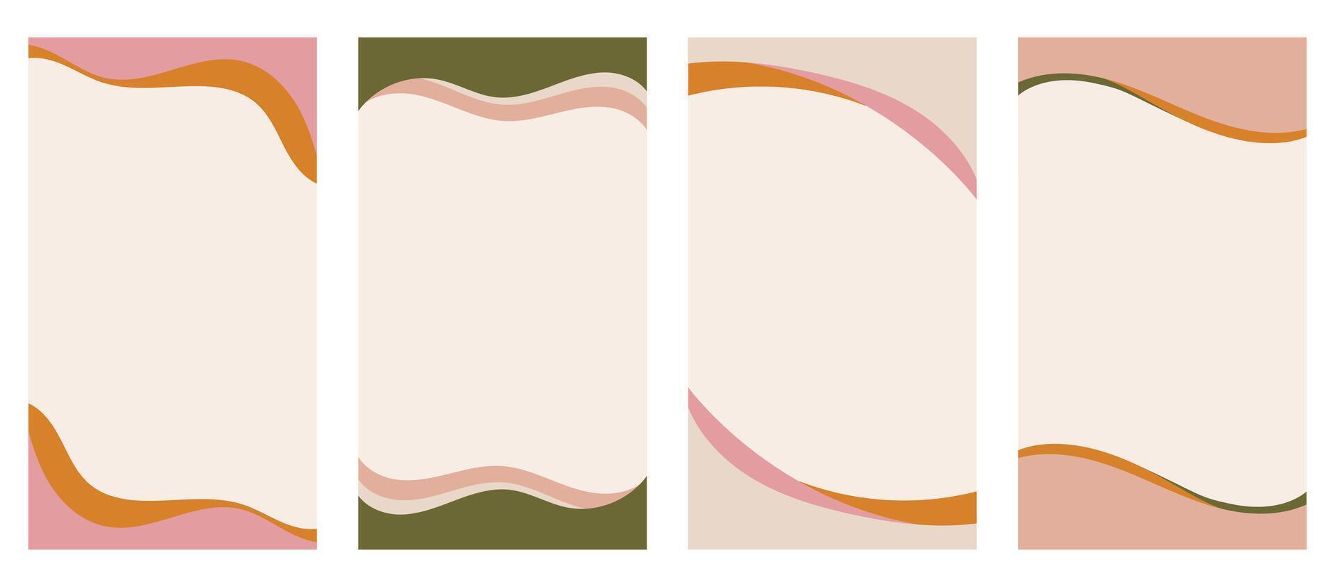 Collection of assorted shapes suitable for headers and footers on ...