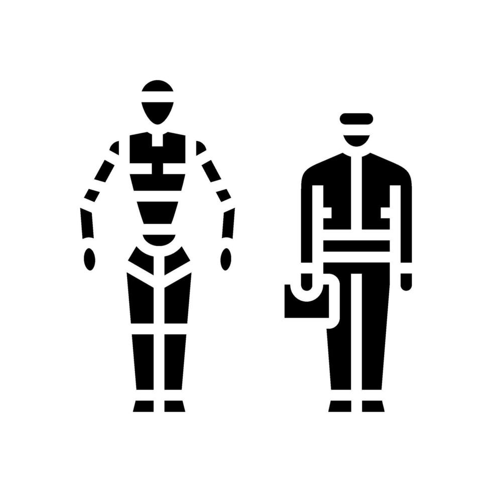 robotics tech enthusiast glyph icon illustration 42816196 Vector Art at ...