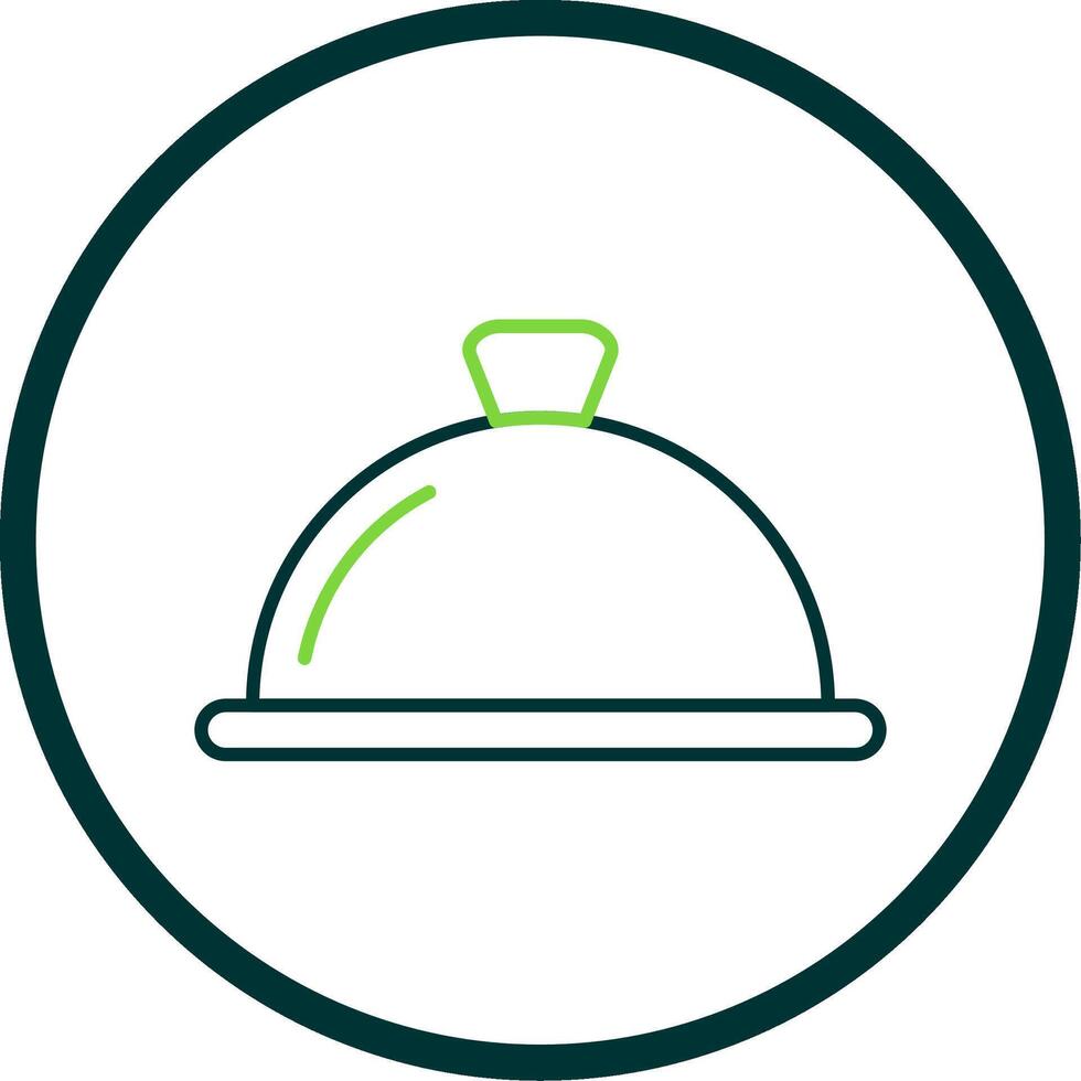 Dishes Line Circle Icon 42818489 Vector Art at Vecteezy