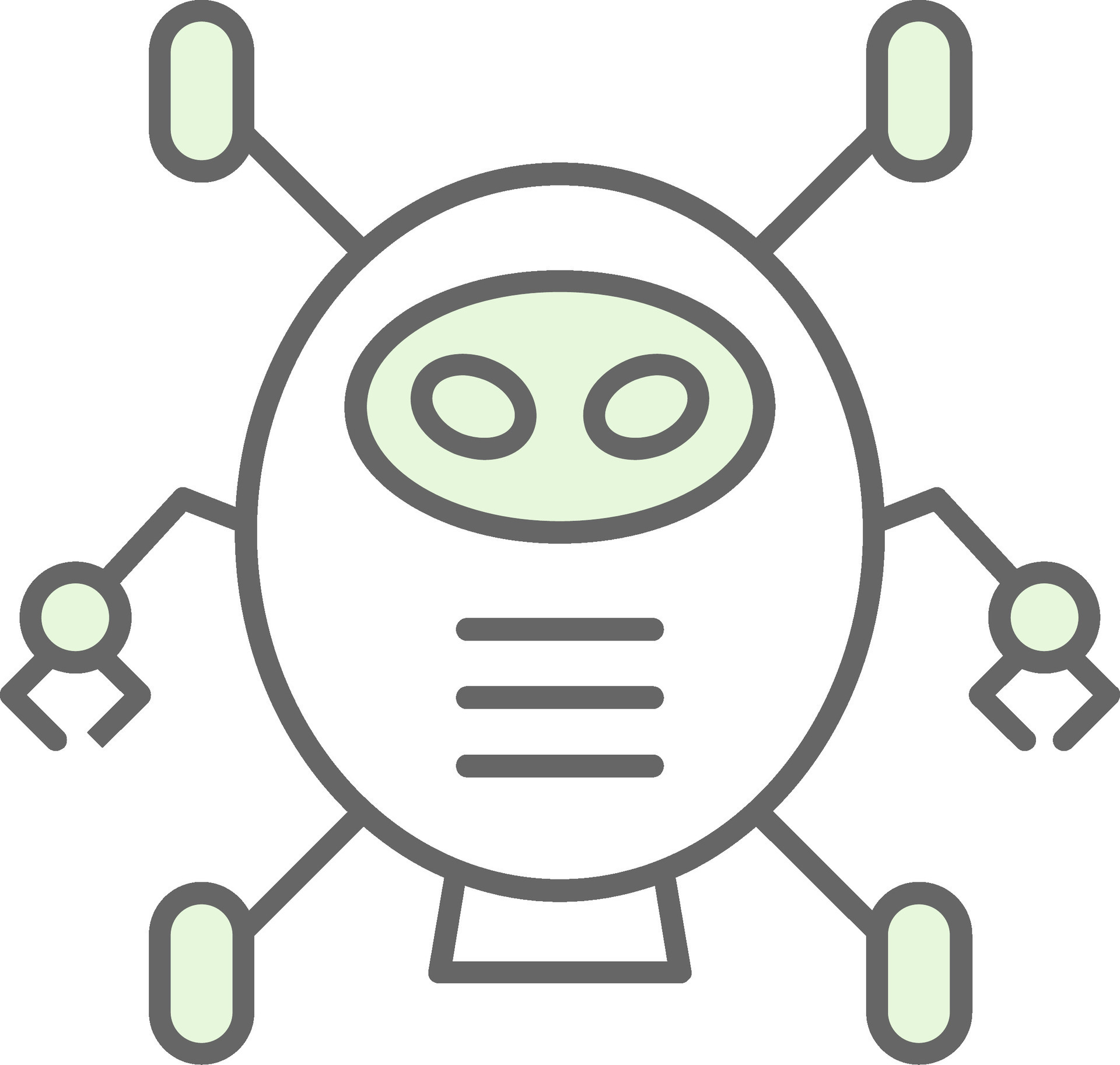 Robotics Fillay Icon 42823948 Vector Art at Vecteezy